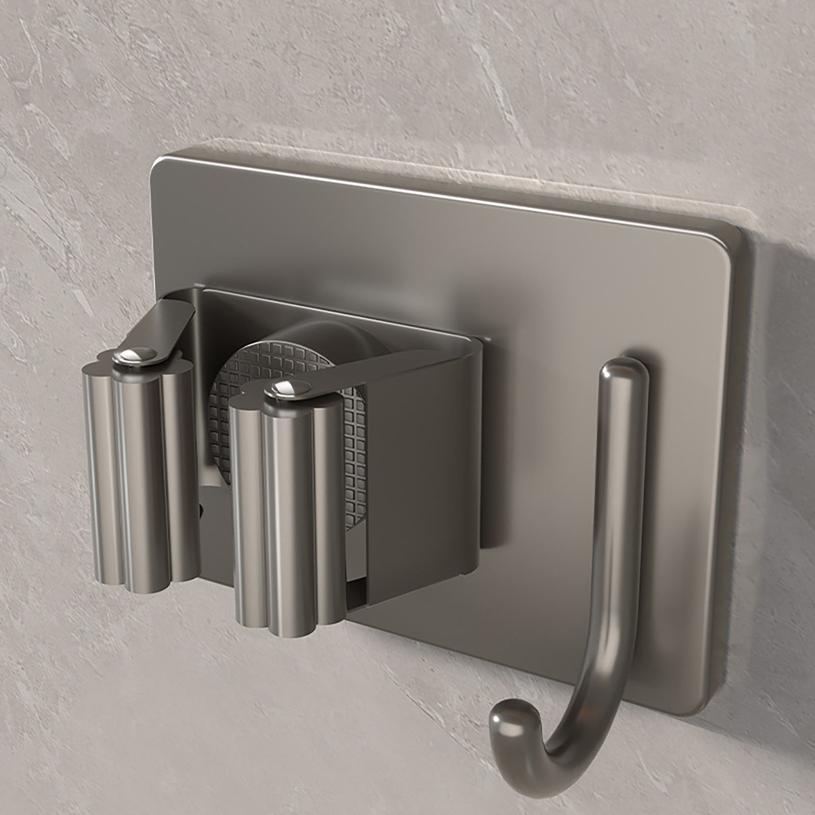 Guopo Command Hooks 304 Stainless Steel Mop Hook toilet Hole Storage ...