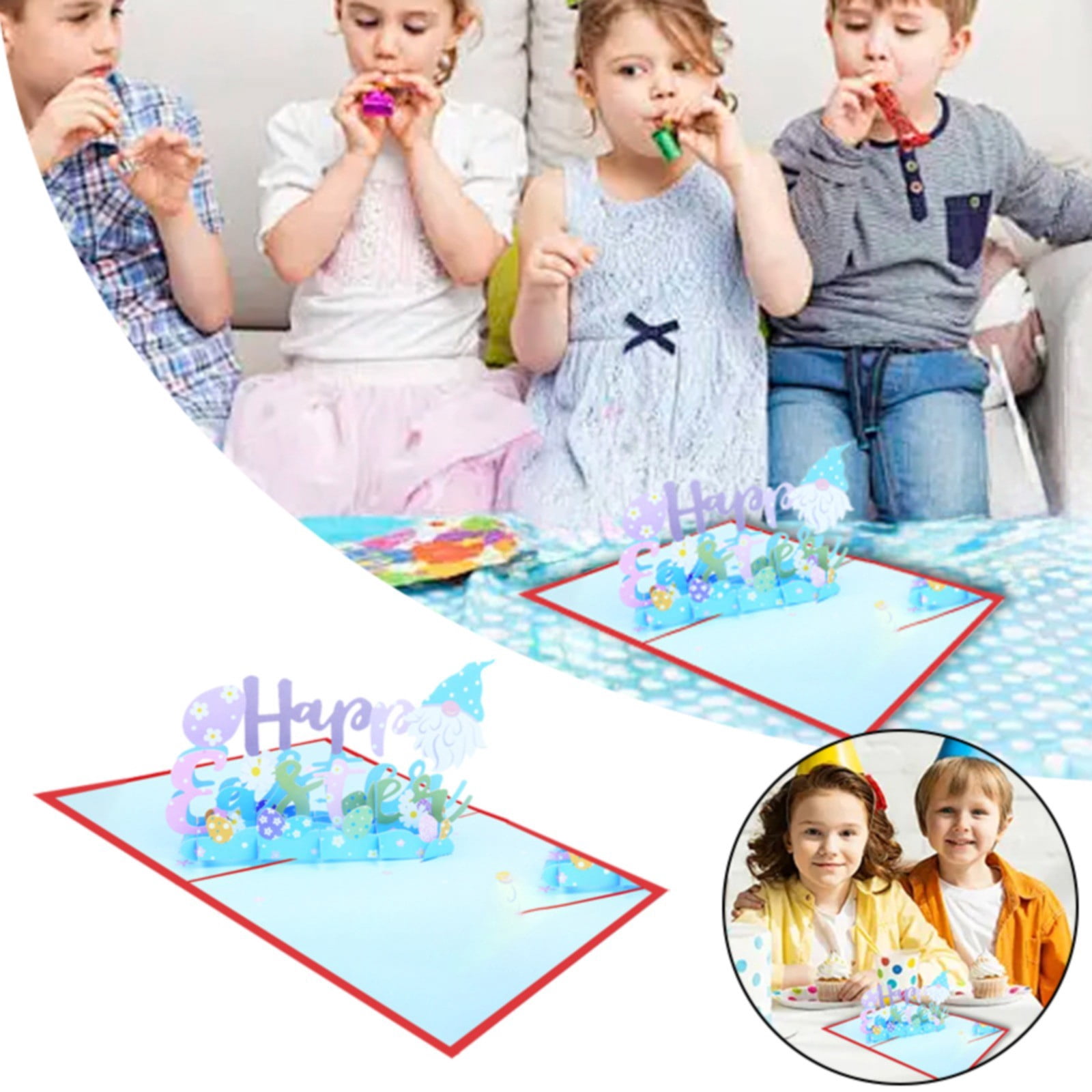 Guopo Easter Happy Easter Card | Easter Up Card | 3D Easter Greeting ...