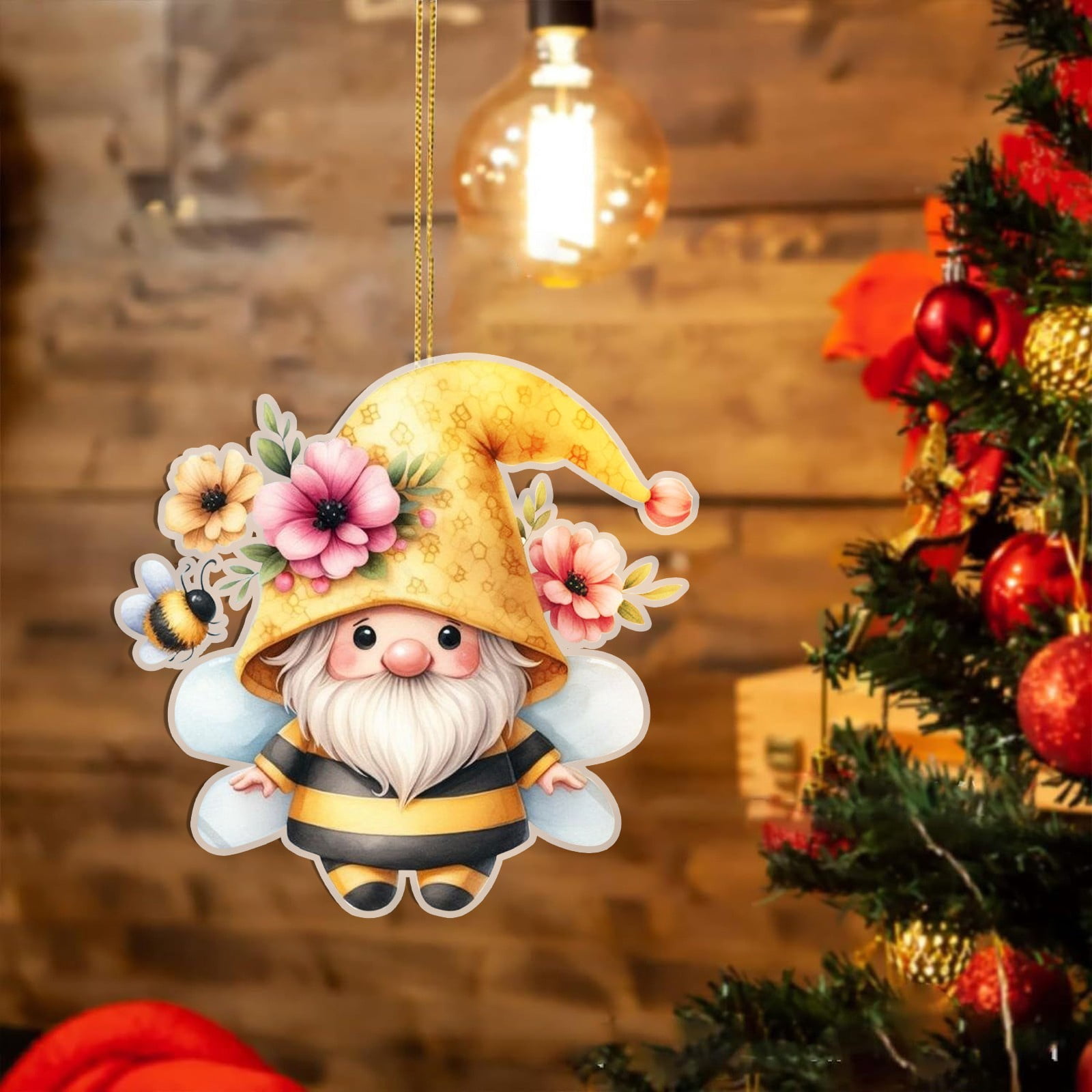 Guopo Festival With Emitting Decorations Cute Winged And Faceless Dwarf ...