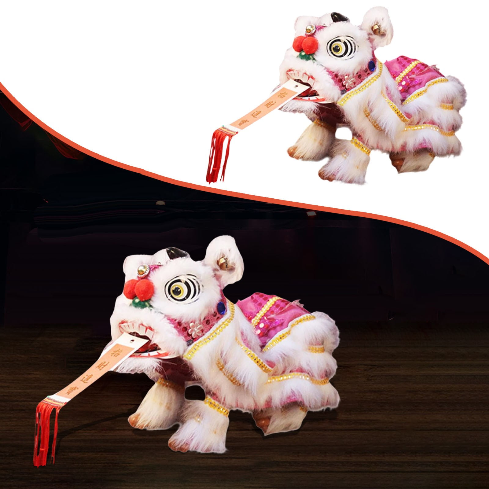 Guopo Hand Puppet With Strings And Rod Asian Figurine Puppet Portable Crafts For Parties ...