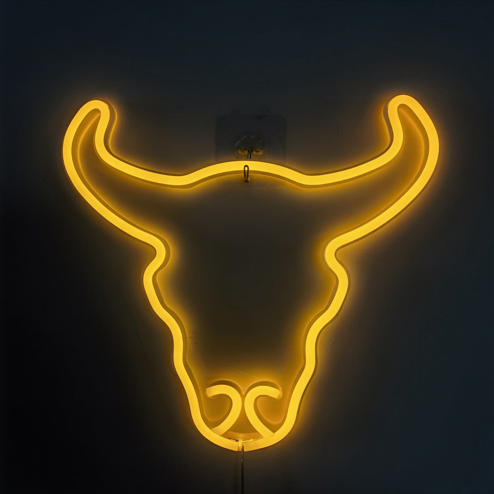 Guopo LED Bull Head Neon Color Lights Modeling Lights Net Bar ...