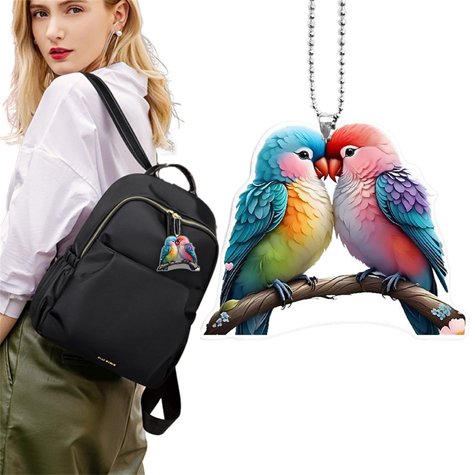 Guopo Valentine'S Day Valentine's Day Special Parrot Color Keychain ...