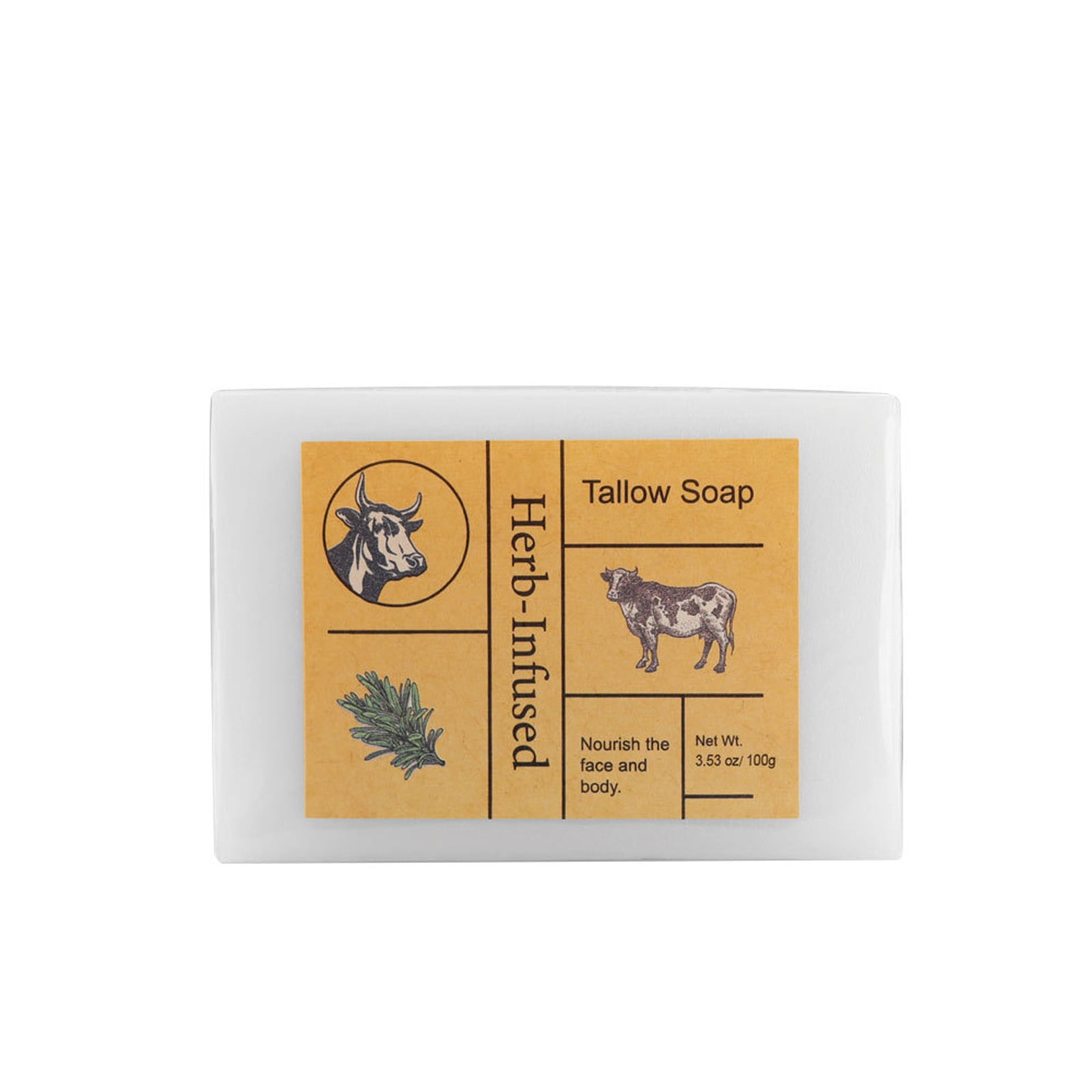 Guoxxzi Beef Tallow Soap Bar, All Natural Tallow Soap Unscented ...
