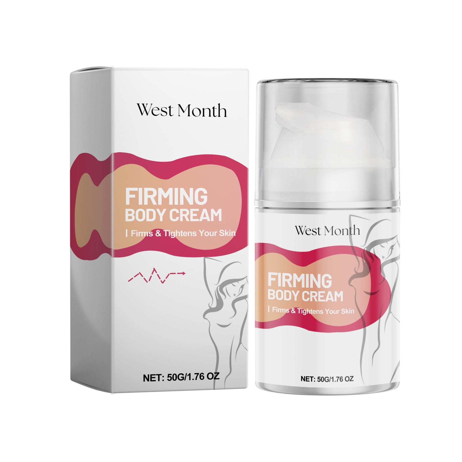 Guoxxzi Flat Belly Firming Cream, Body Cream, Moisturizing For Stomach ...