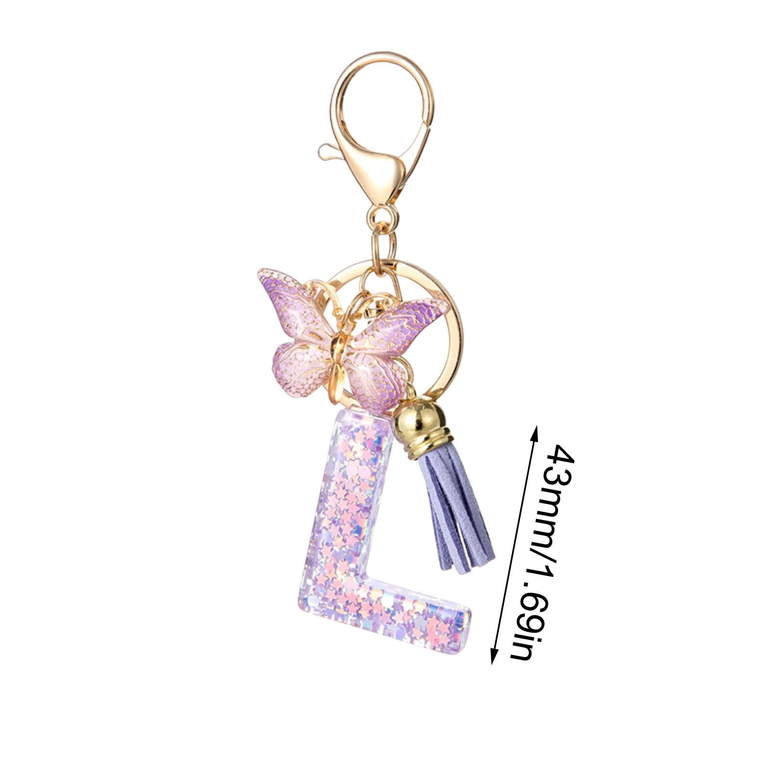 Guoxxzi Home Essentials for New Home, Fashion 26-letter Key Chain ...