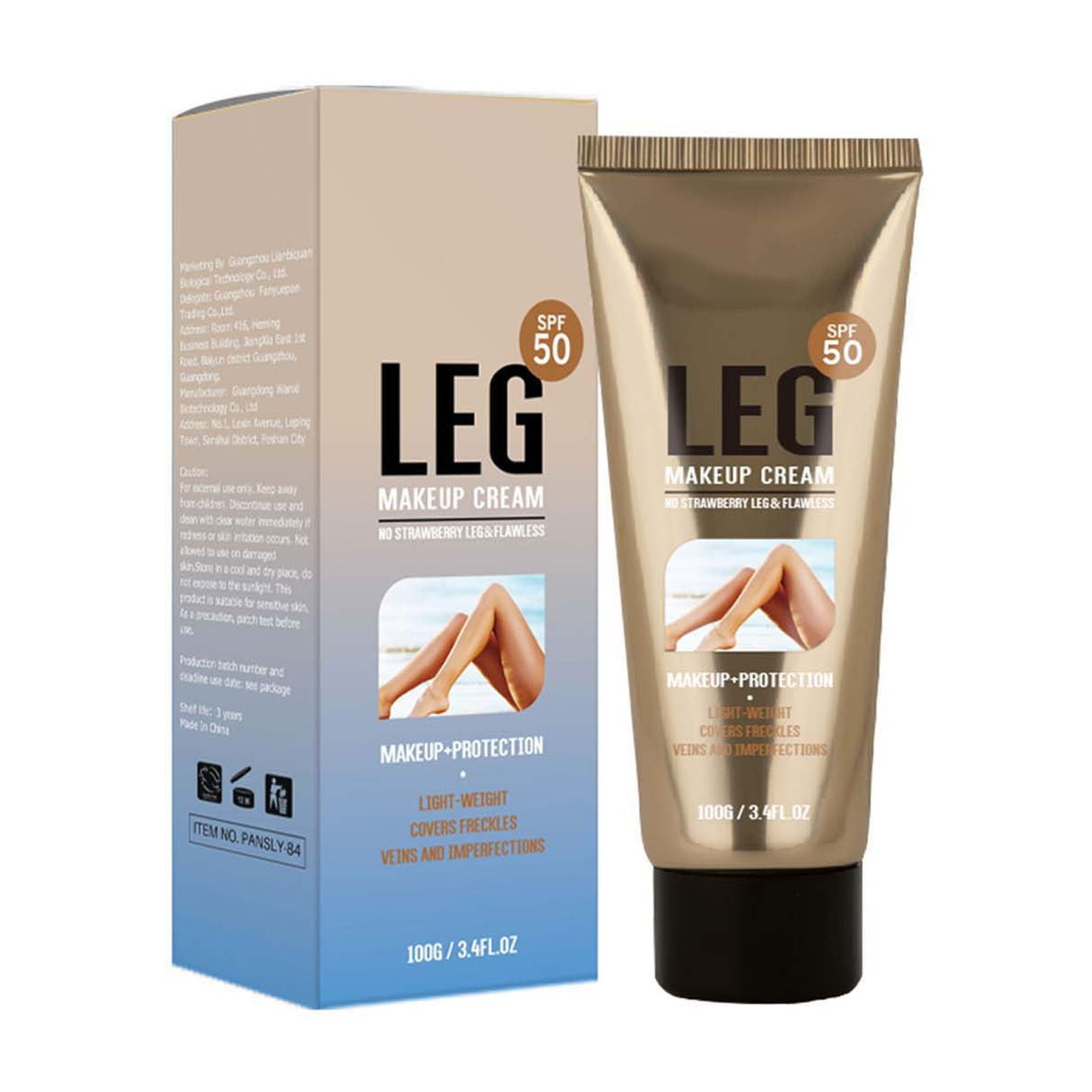 Guoxxzi Leg Beauty Tender Concealer WaterproofS Even Tone Leg Cream ...
