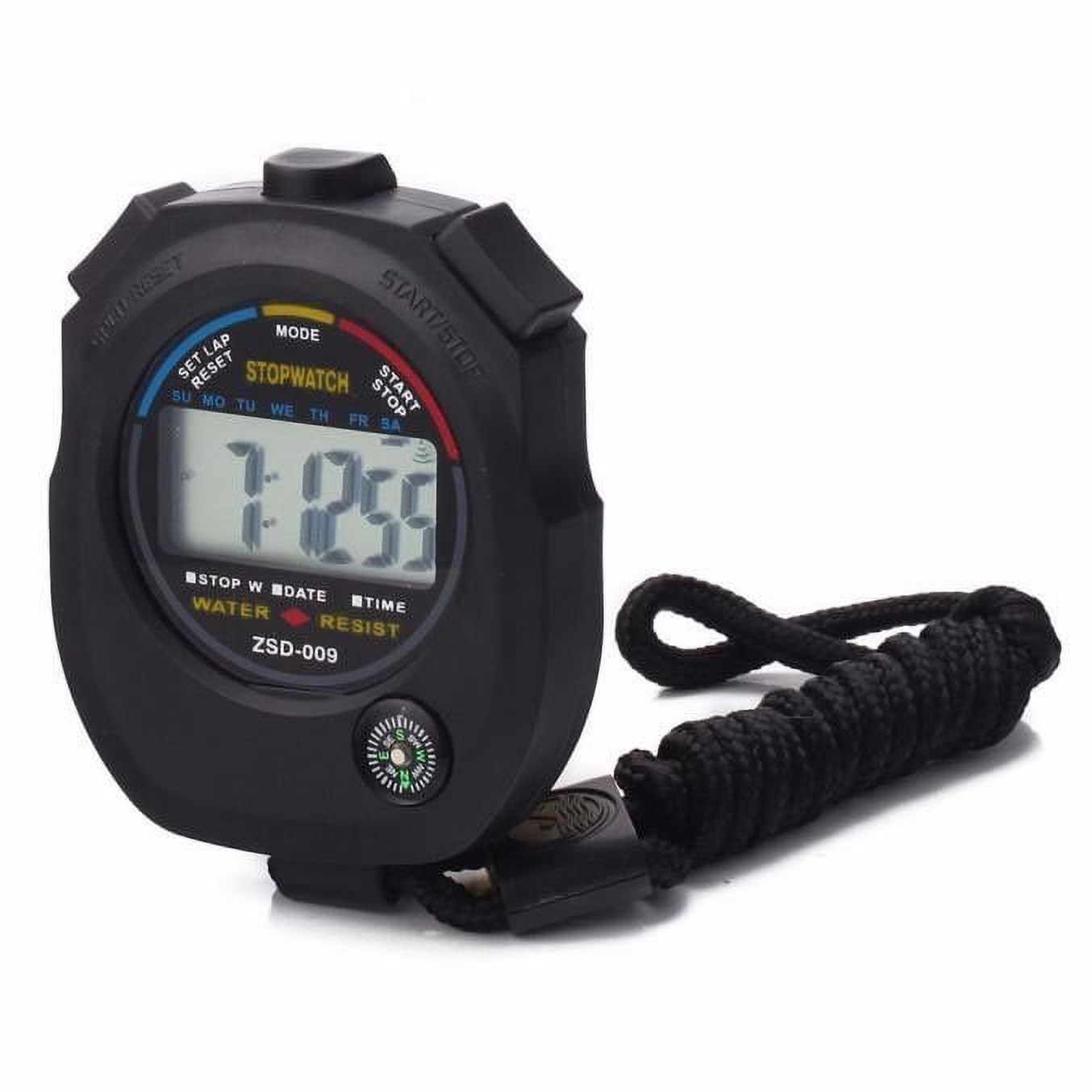 LKWLPD Stopwatch Stop Watch LCD Digital Professional Chronograph Timer ...
