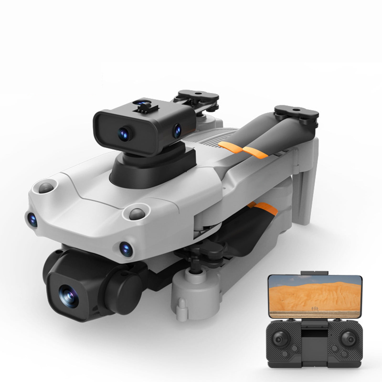 Guoxxzi WiFi FPV Drone With 1080P HD Camera Altitude Hold Mode Foldable ...