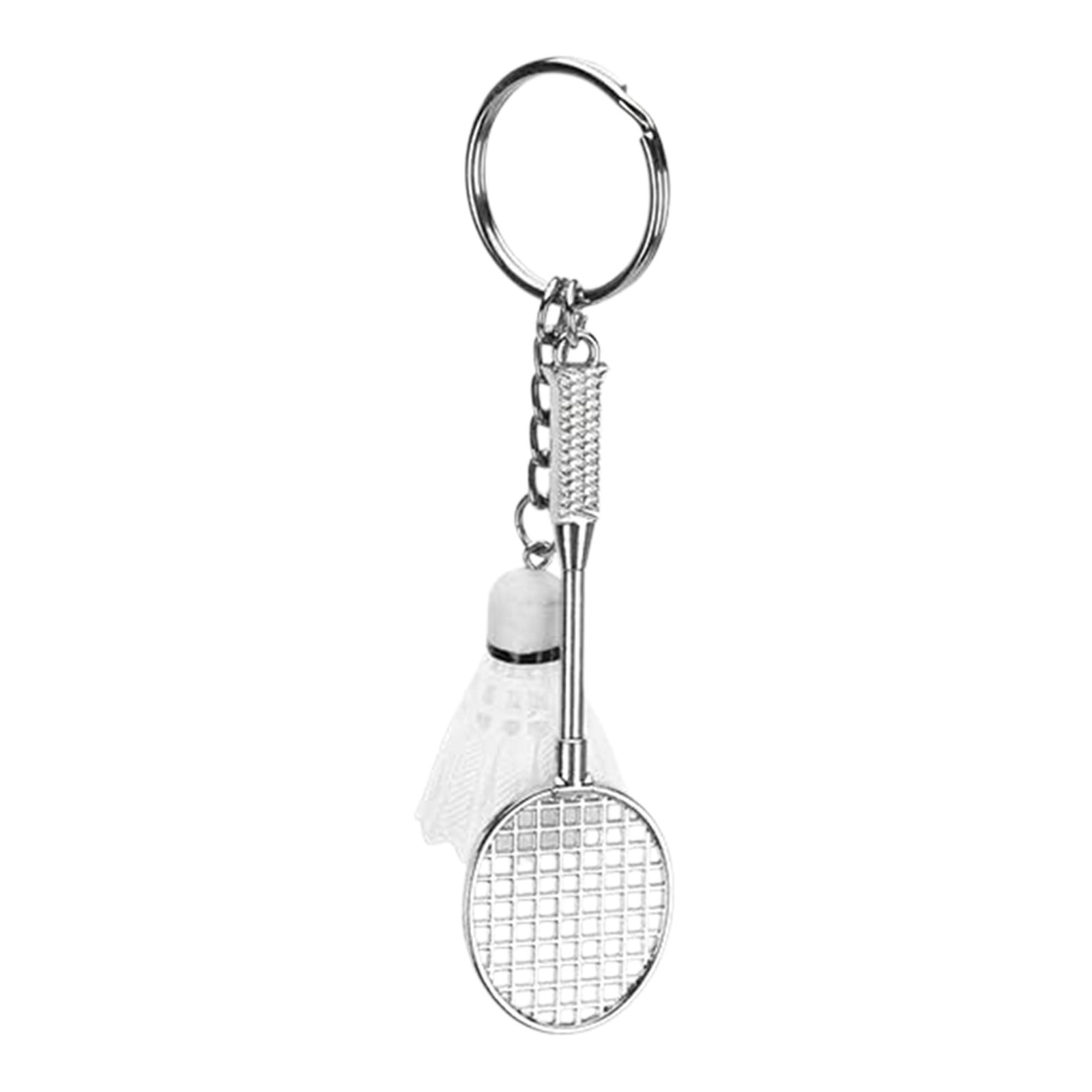 Guoxxzi school supplies for teens, Badminton Model Keychain Key Ring ...