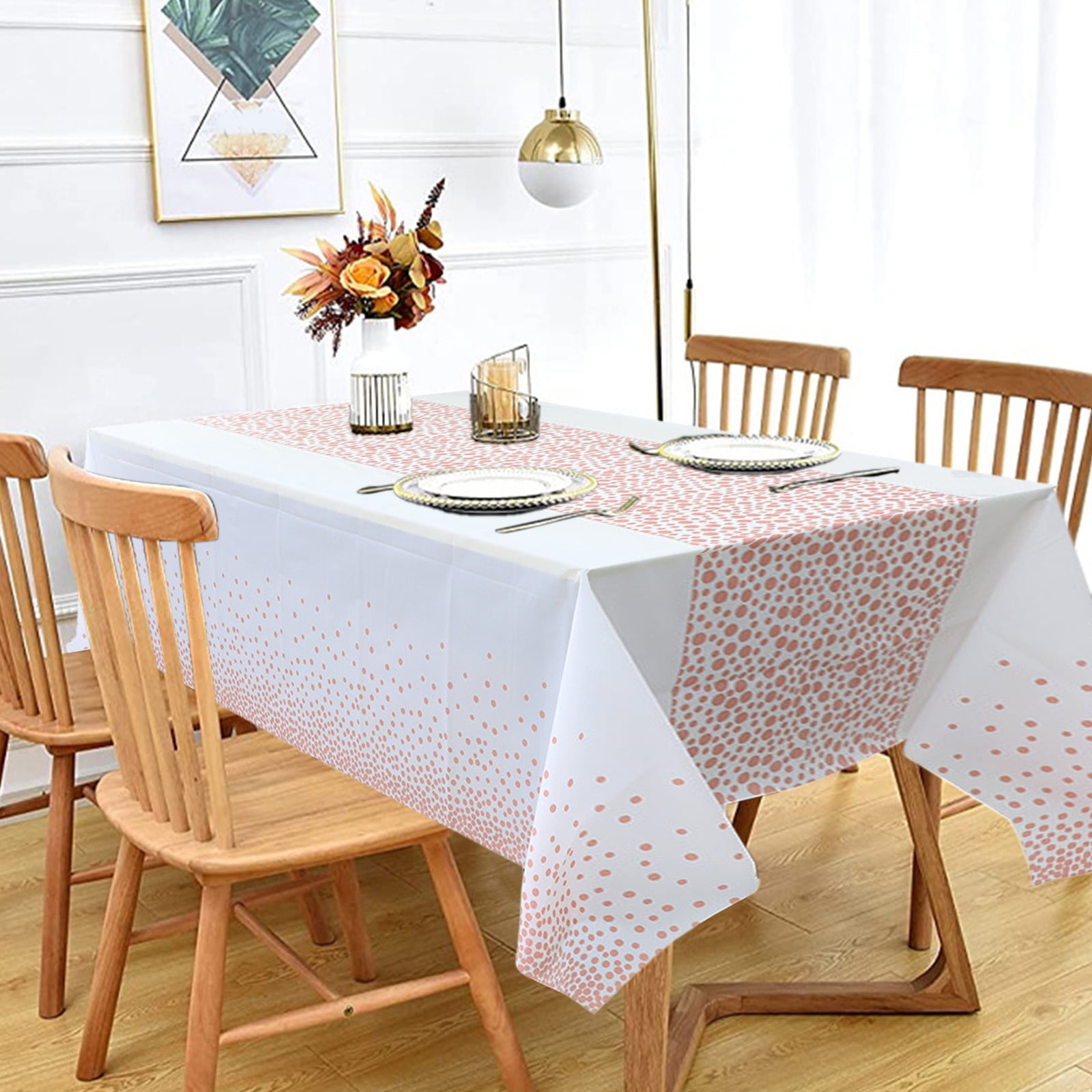 Guozer 1Pcs 54x108in Disposable Rectangular Tablecloth Thickened ...