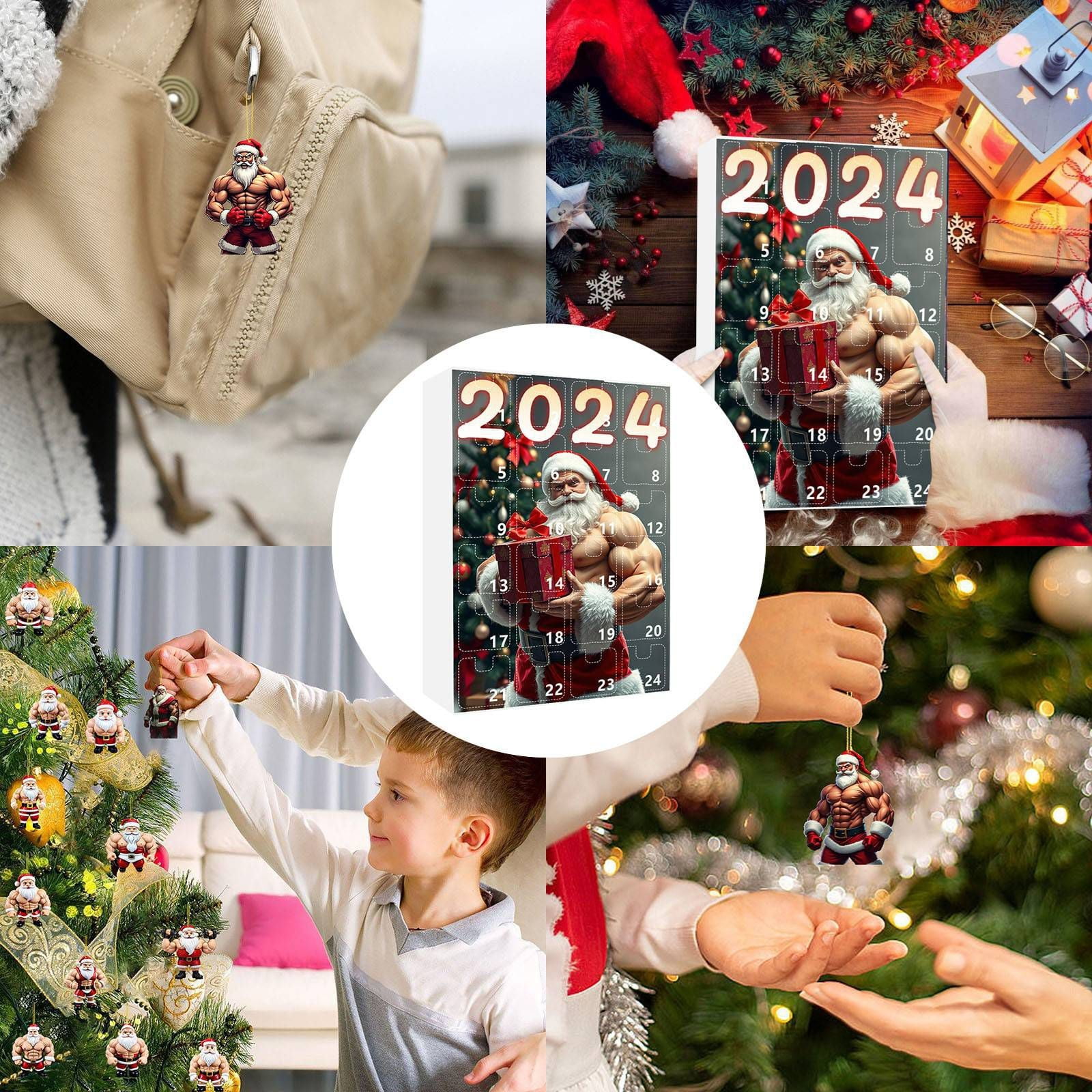 Guozer Clearance Christmas Countdown Gift Set 1PCS Kids Advent Calendar ...