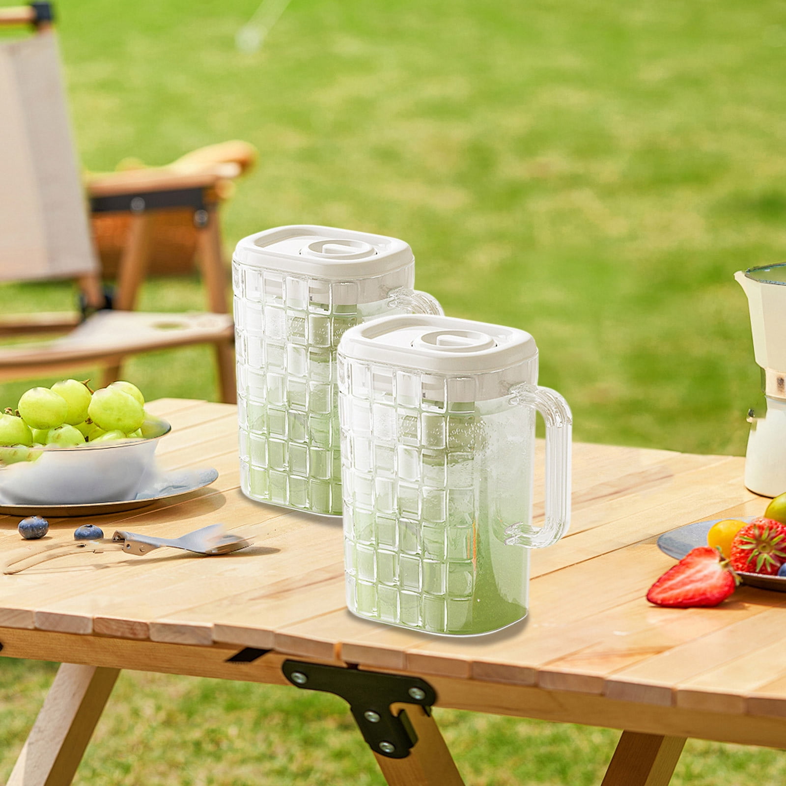 Guozer Cold Kettle for Summer1PCS 2L Plastic Drinking Kettle Ice ...