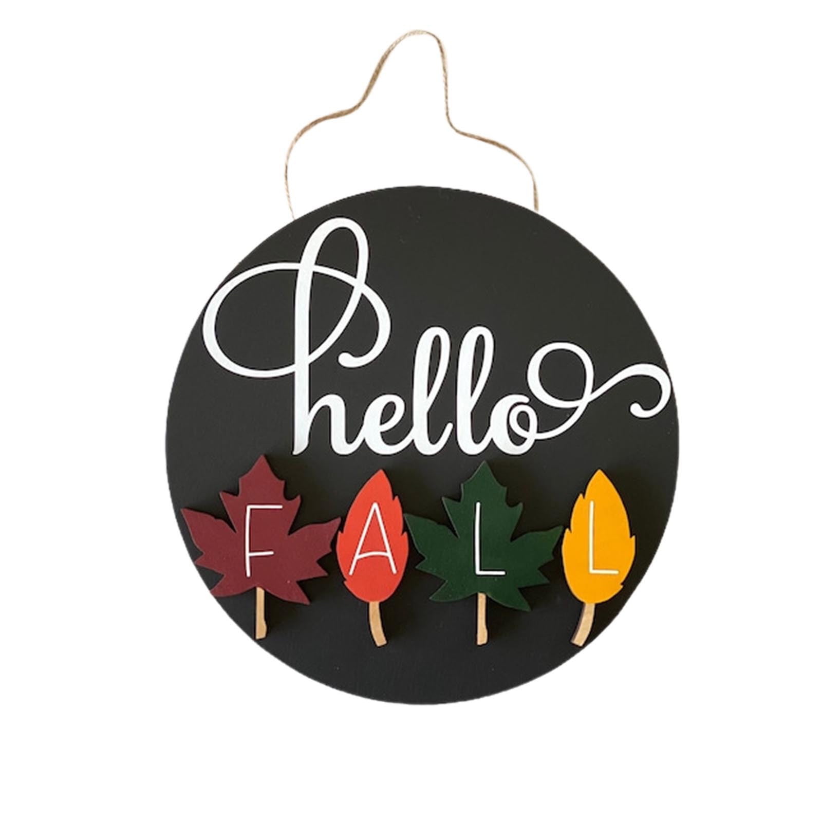 Guozer Clearance Fall Signs 1PCS Fall Door Sign Fall Office Decor ...