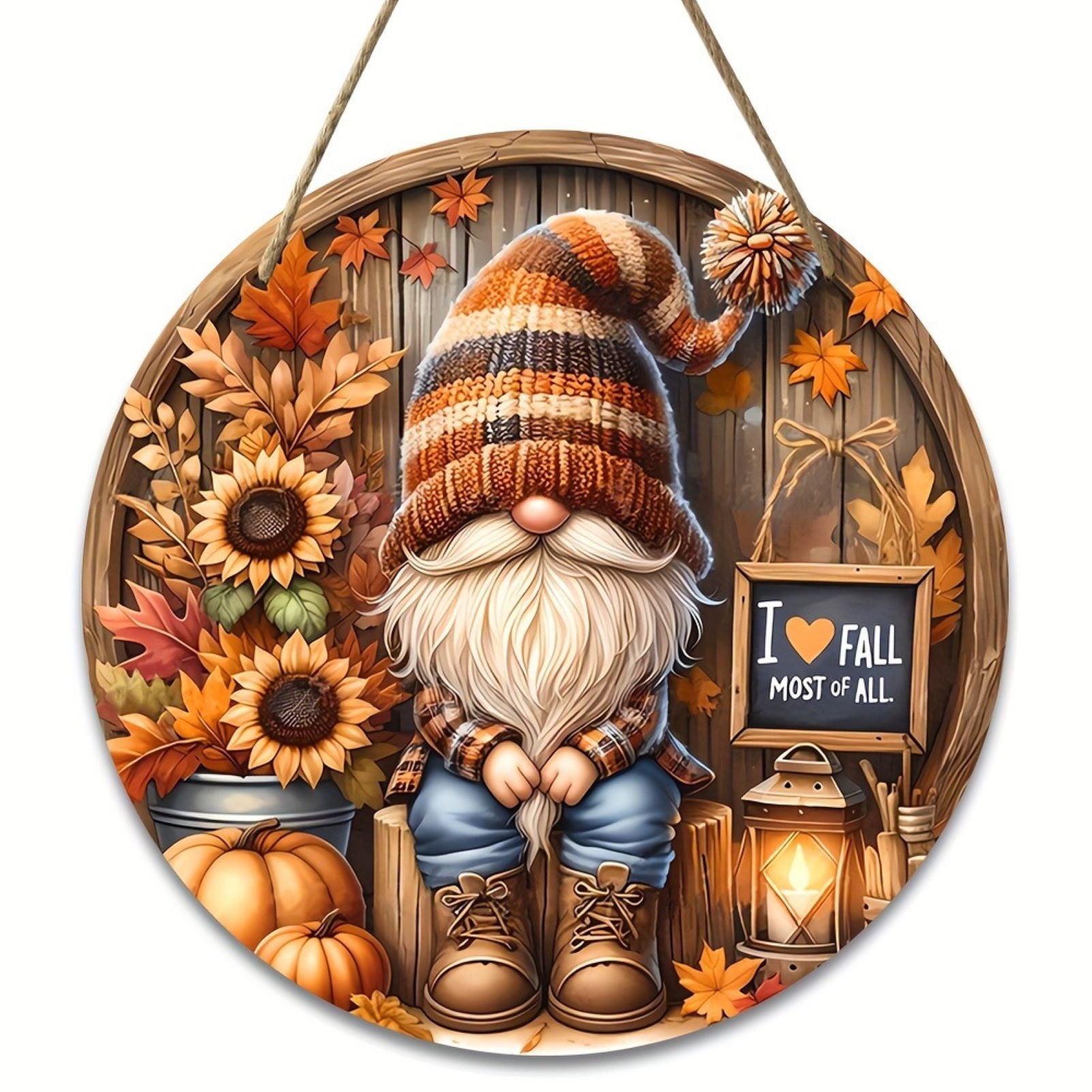 Guozer Clearance Fall Signs 1PCS Fall Door Sign Thanksgiving Welcome ...