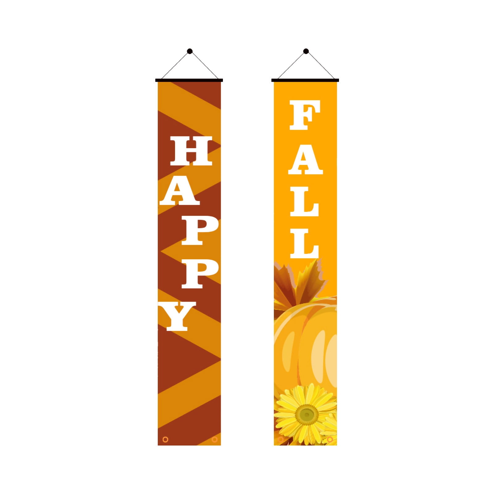 Guozer Fall Welcome Banner 1PCS Fall Backdrop Banners For Outside ...