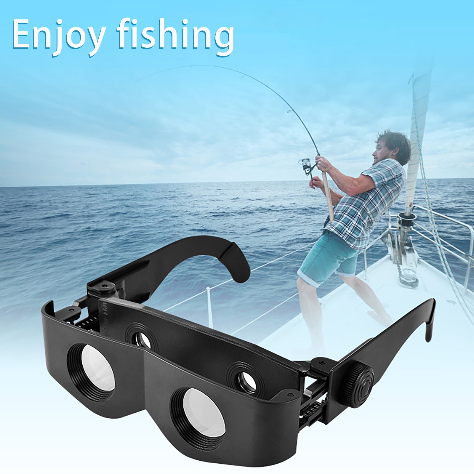 Guozer Fishing Telescope Binocular Glasses Fishing Binoculars Tool for ...