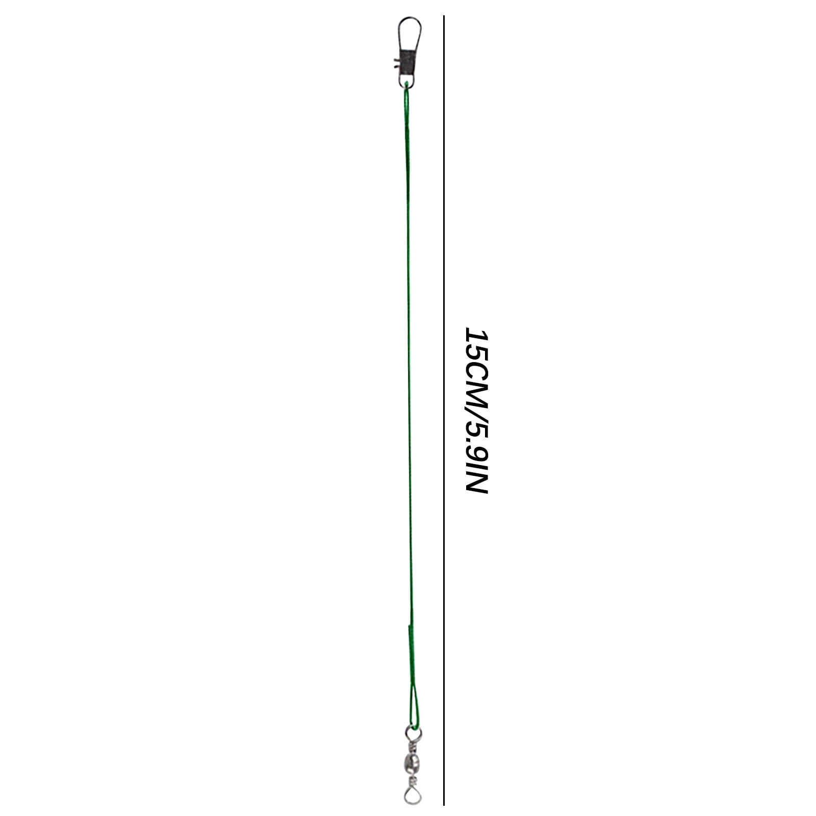 Guozer Fishing Wire Leaders 20PCS Stainless Steel High Strength Fishing ...