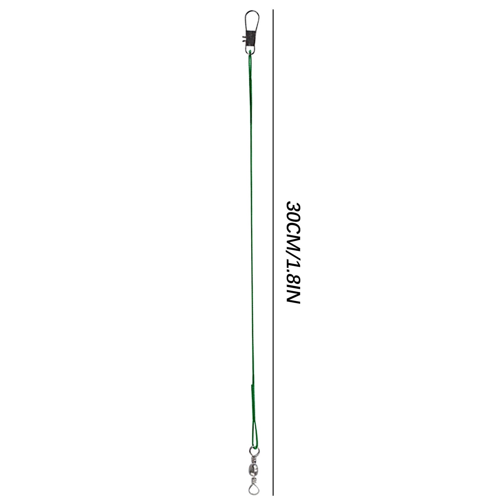 Guozer Fishing Wire Leaders 20PCS Stainless Steel High Strength Fishing ...