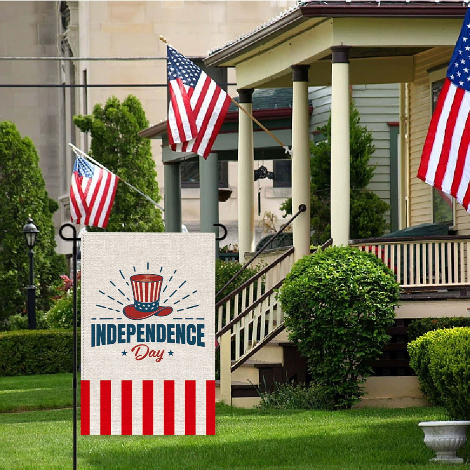 Guozer Clearance Flag Decorations for Garden Patriotic Yard Flags for ...