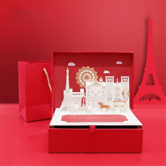 Guozer Gifts Packaging Bo,Three-dimensional Valentine's Day Gift Box ...