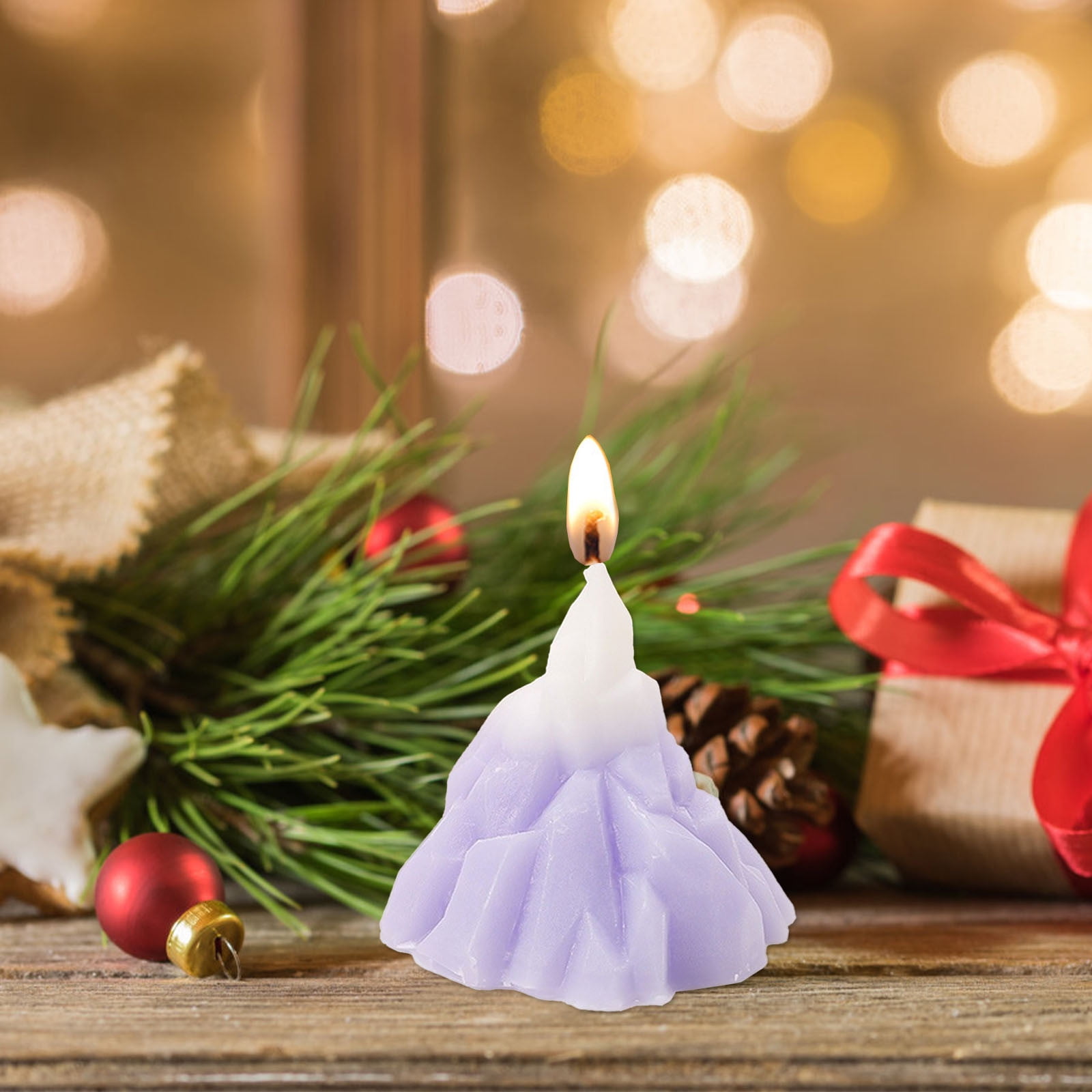 Guozer Clearance Iceberg Shape Aroma Candle 1PCS Christmas Scented ...