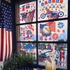 Guozer Memorial Day Window Clings for 4th of July Decorations Patriotic ...