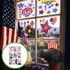Guozer Memorial Day Window Clings for 4th of July Decorations Patriotic ...