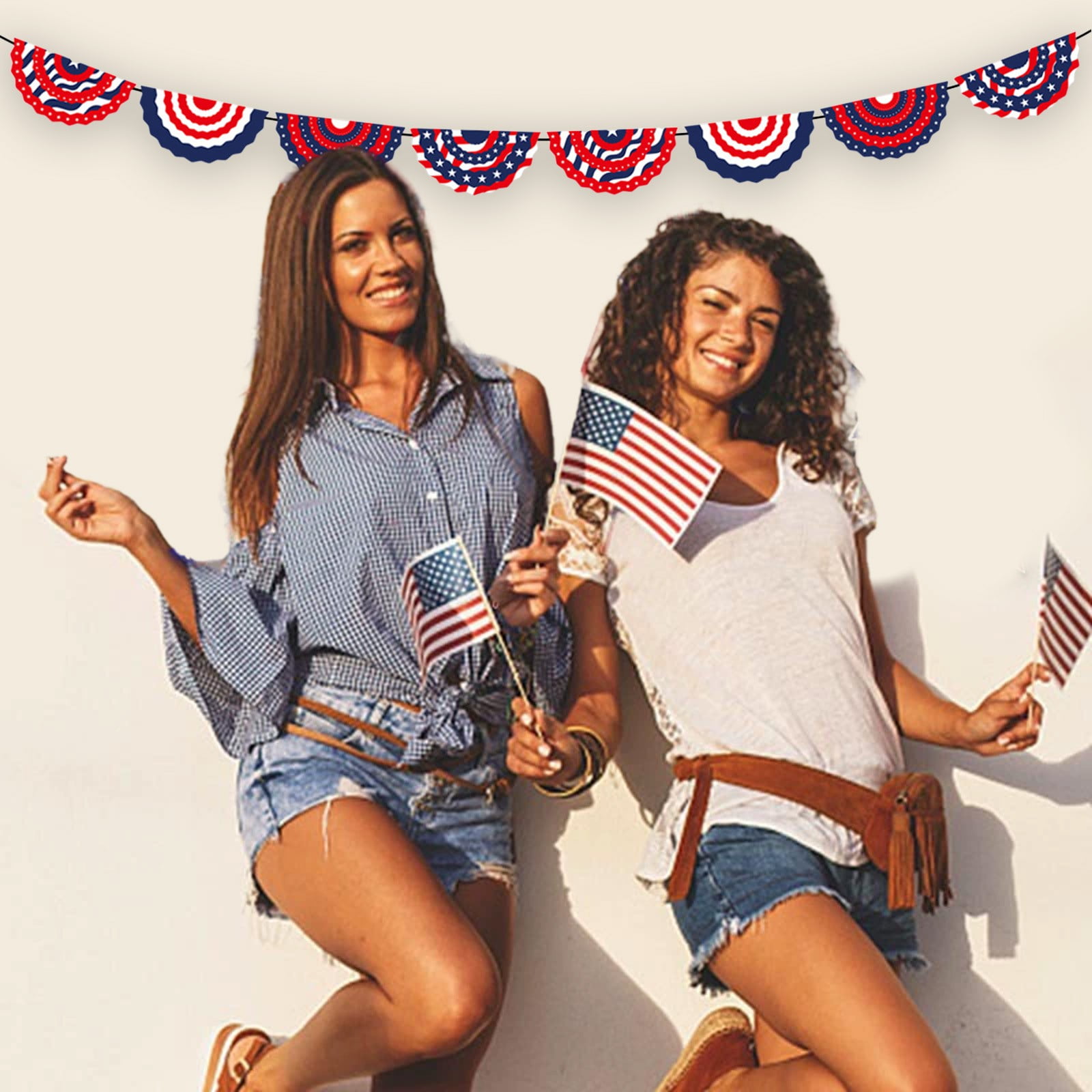 Guozer Patriotic Party Accessories for Red White and Blue Decorations ...