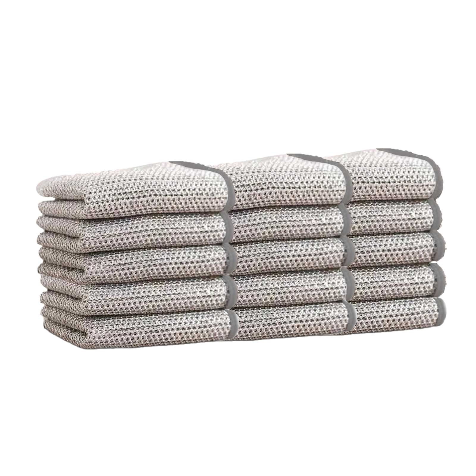 Guozer Clearance Rust Removal Cleaning Cloth 15PCS Wire Dishwashing Rag ...