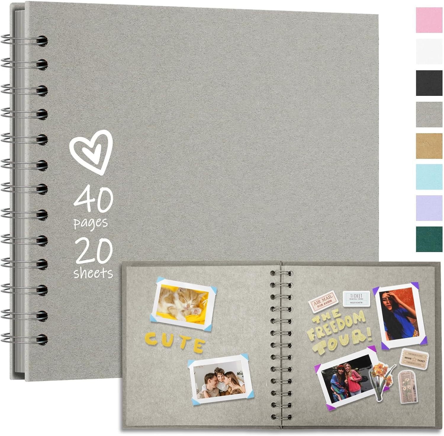 Guozer Wedding Scrapbook 1PCS Family Photo Album Small Scrapbook Album ...