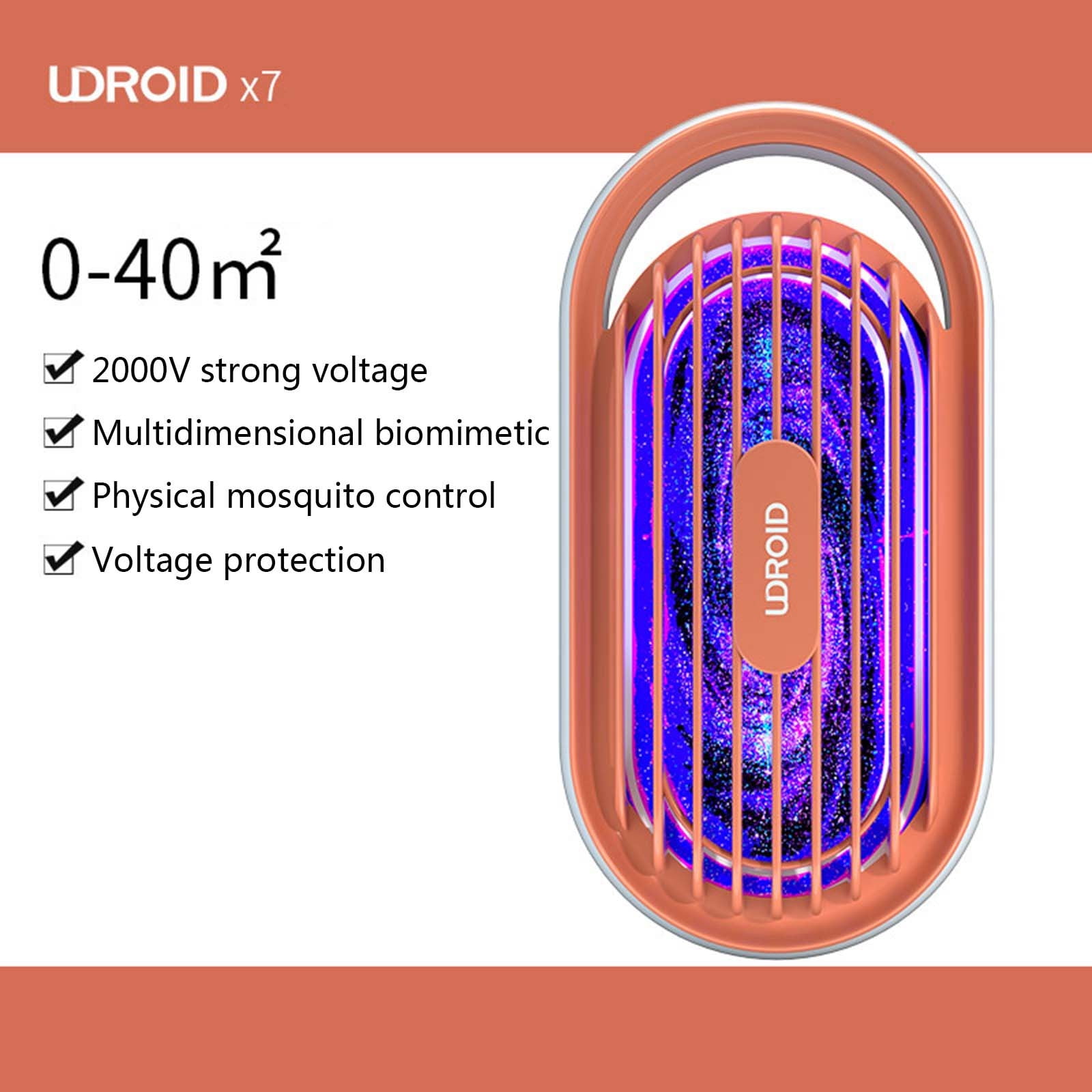 Guozer Electric Shock Mosquito-lamp, LED Mosquito-lamp Indoor, Electric ...