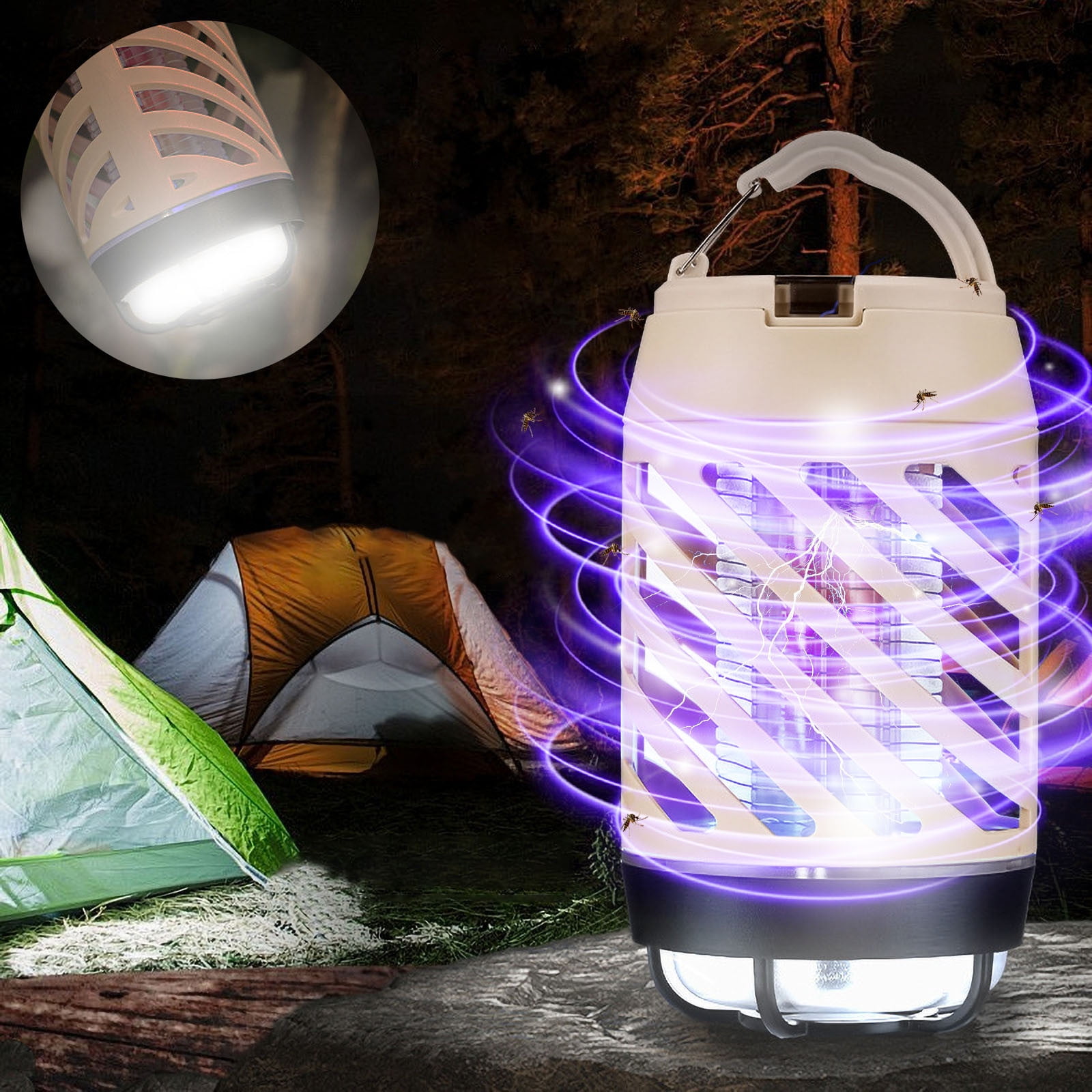 Guozer Electric Shock Mosquito-lamp, LED Mosquito-lamp Indoor, Electric ...