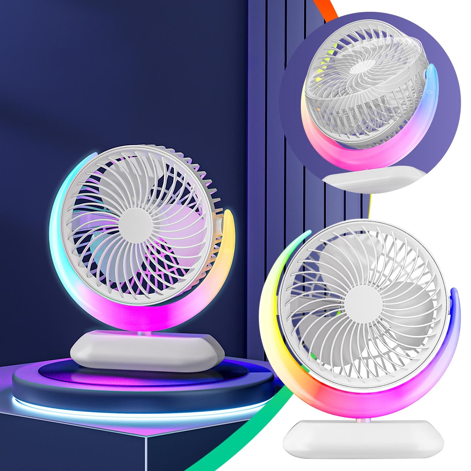 Guozer Fans for Home Bedroom Circulating Fan Desktop with High Wind ...