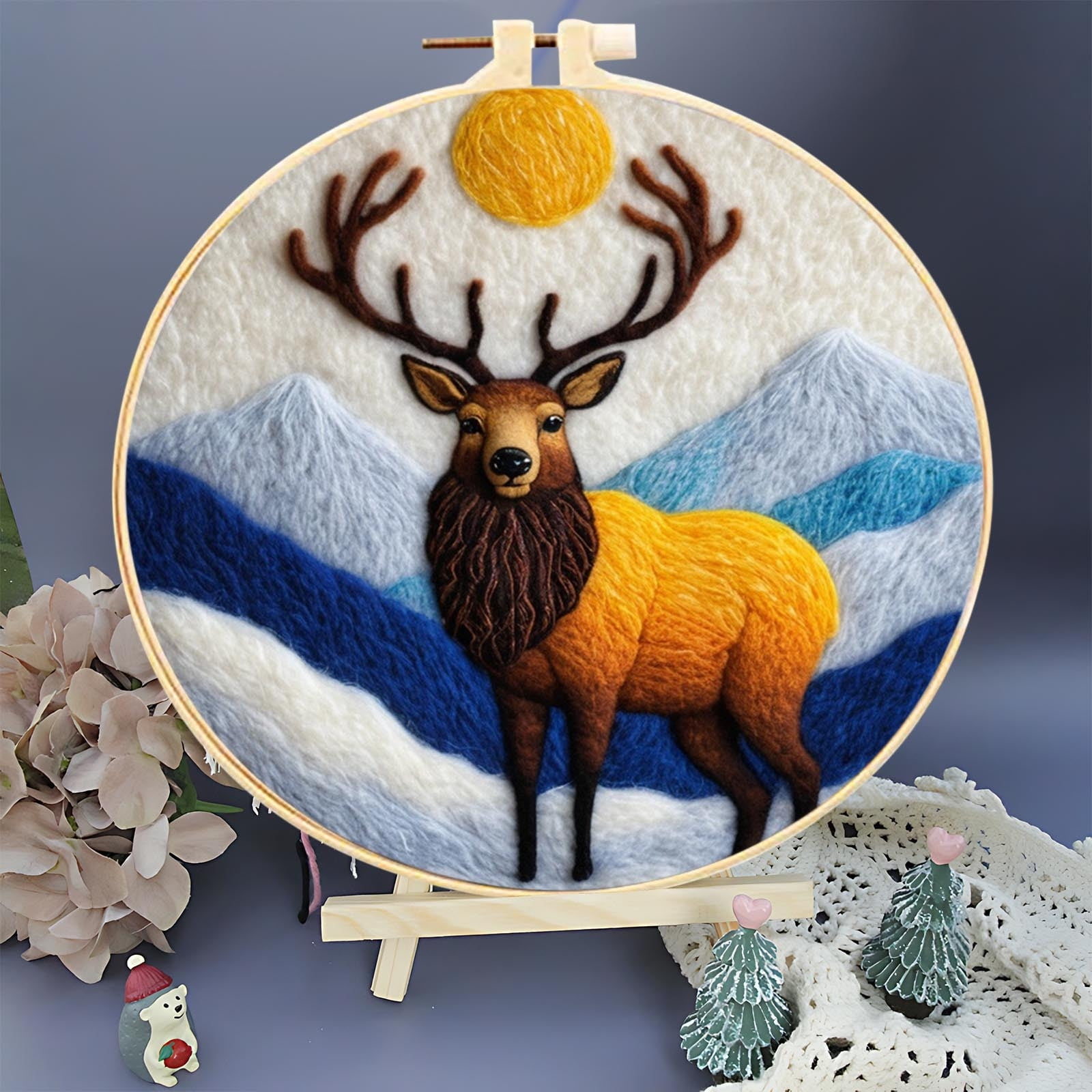 Guozer Felting Kits for Beginners Adult, Beginner-Friendly Wool Felting ...