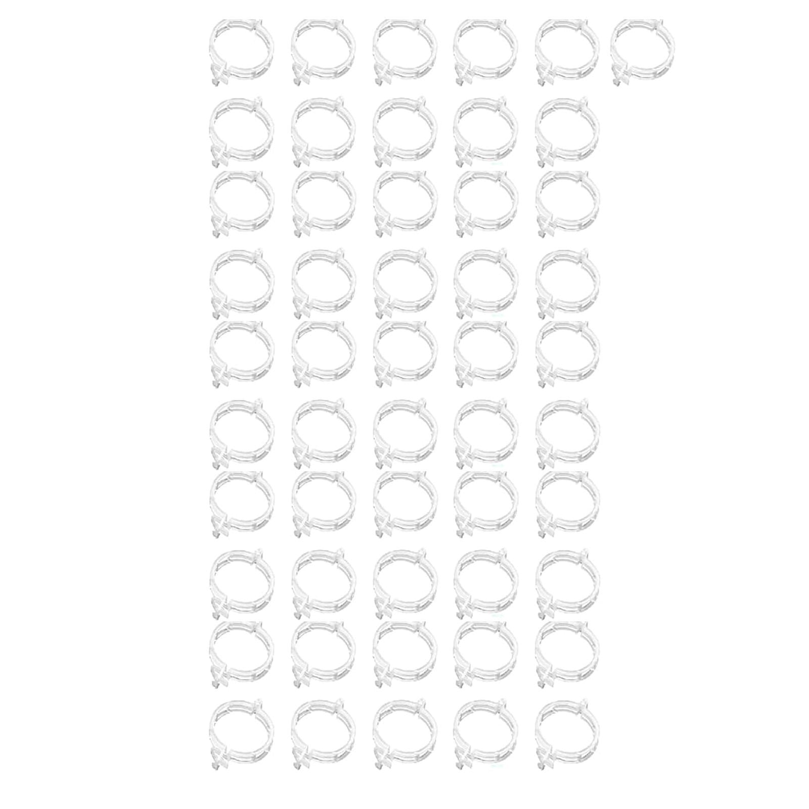 Guozer Gardening Ring Buckle 51PCS Plant Binding Strap Fixing Clip ...