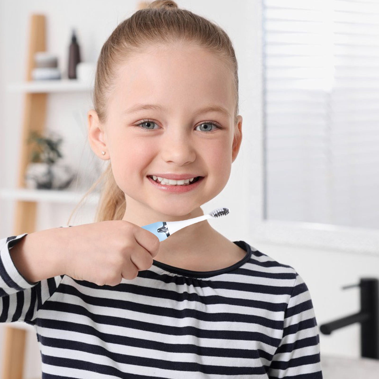 Guozer Kids Electric Toothbrush Oral Cleaning Toothbrush with ...