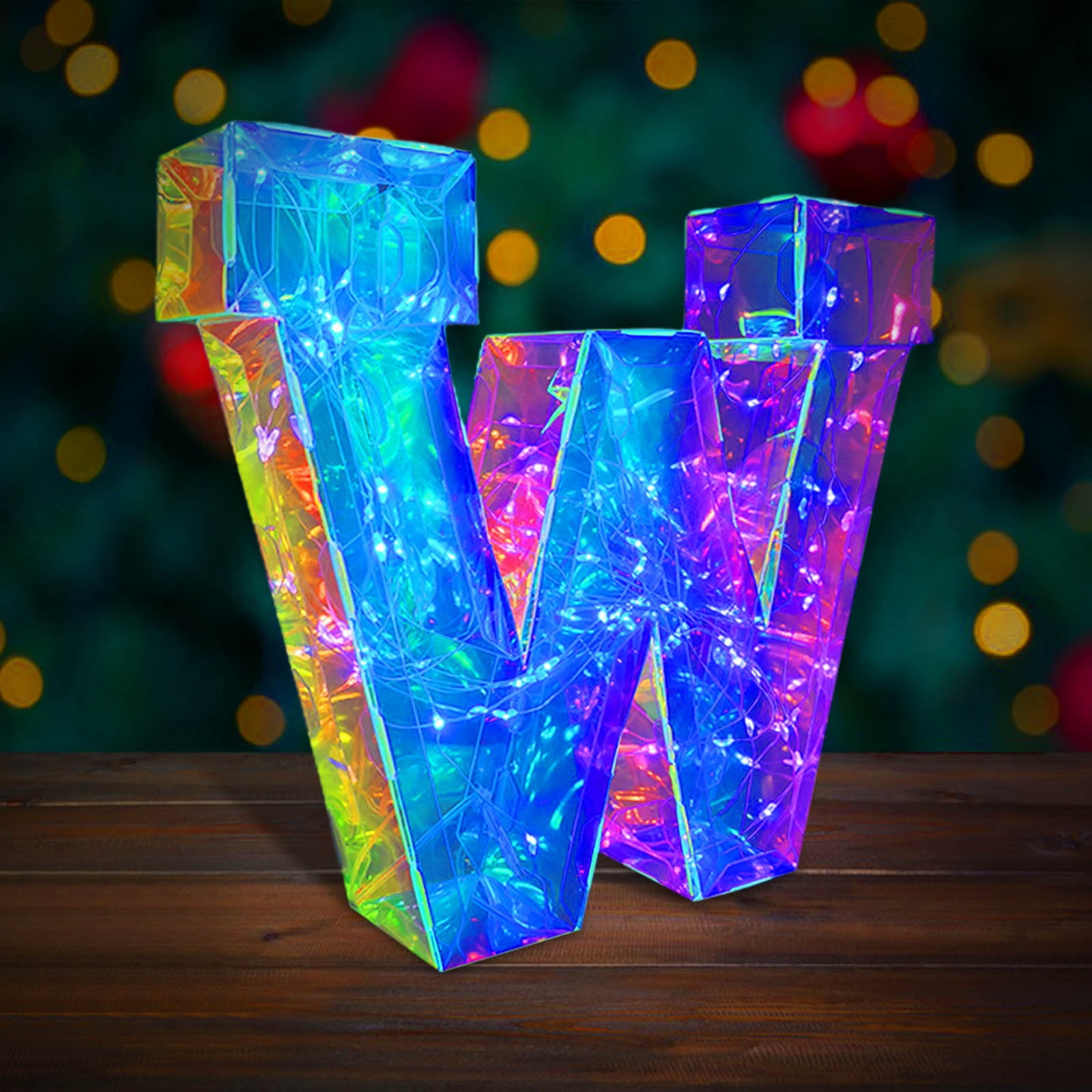 Guozer Light-up Letters LED Blue Letters for Wall Decor Lighted Letter ...