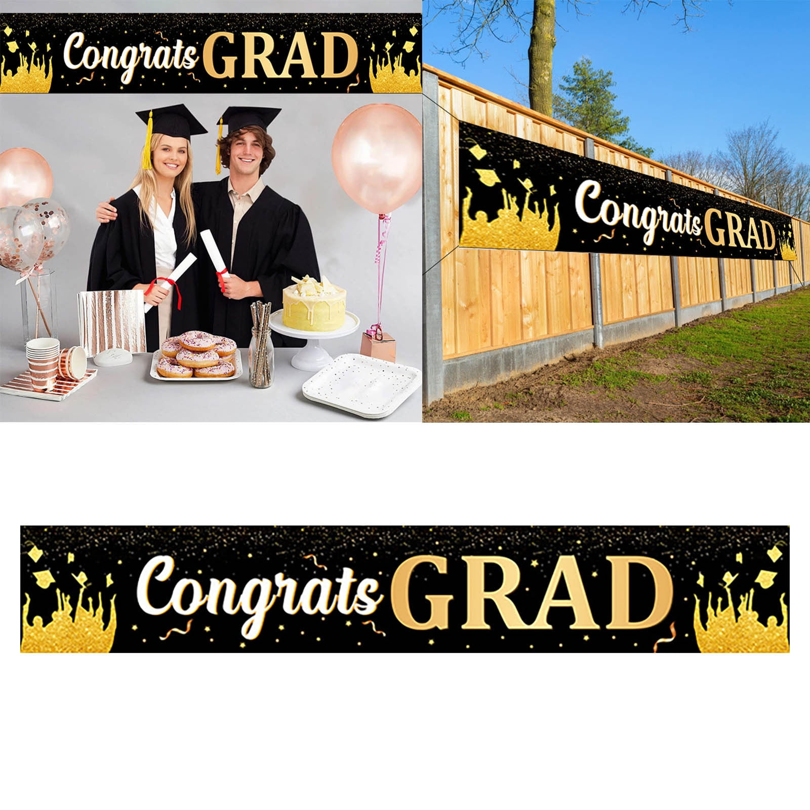 Guozer Long Graduation Banner for Class of 2025 Decorations ...