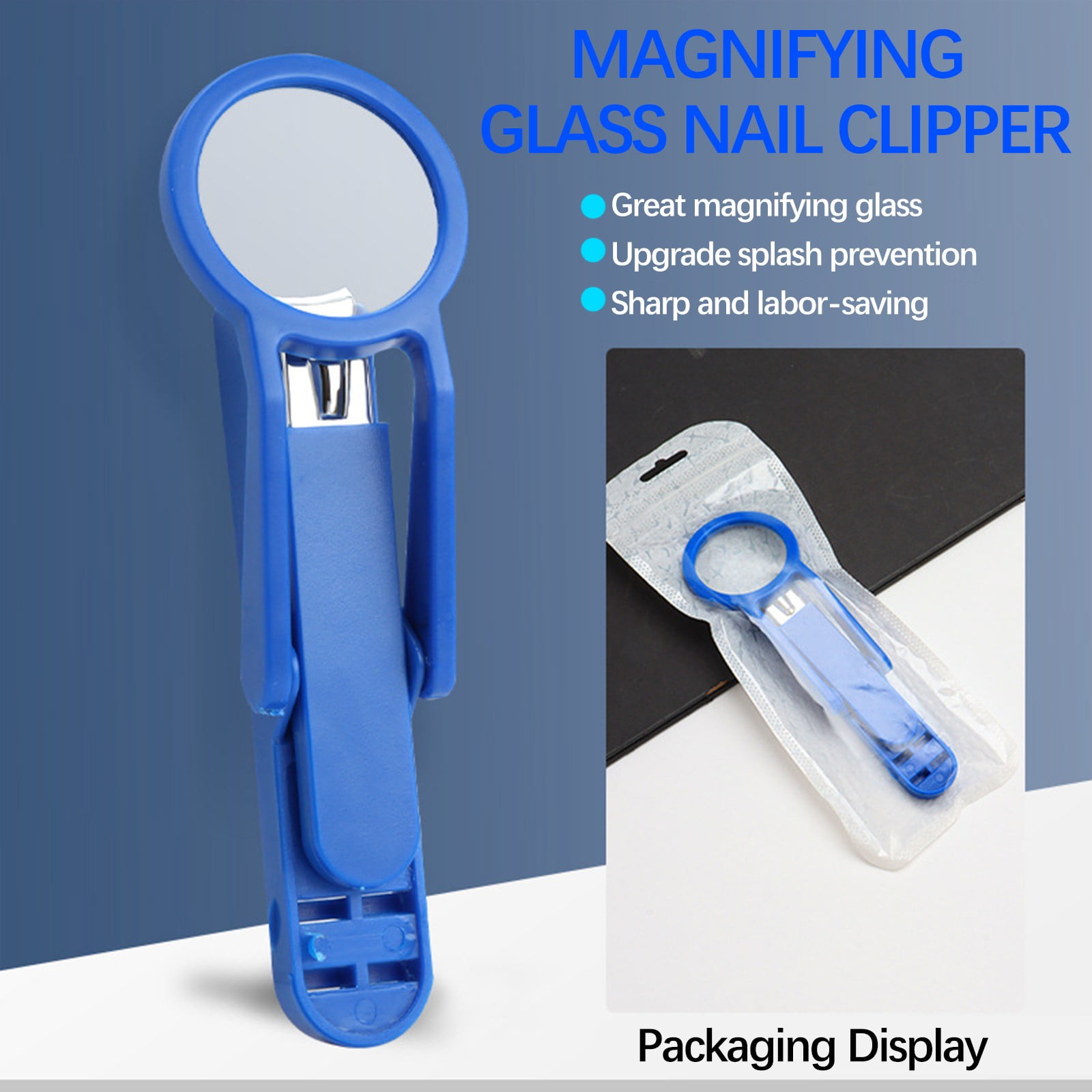 Guozer Nail Clippers for Seniors 1Pcs Large Nail Clippers with ...