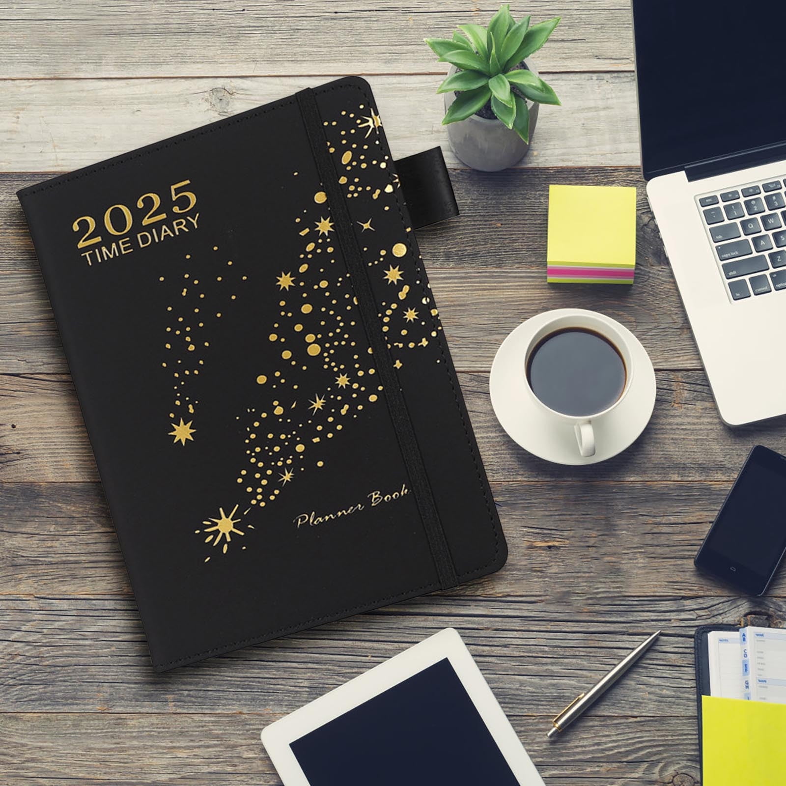 Guozer Planner 2025-2026 Notebook with English and Spanish Thick Paper ...