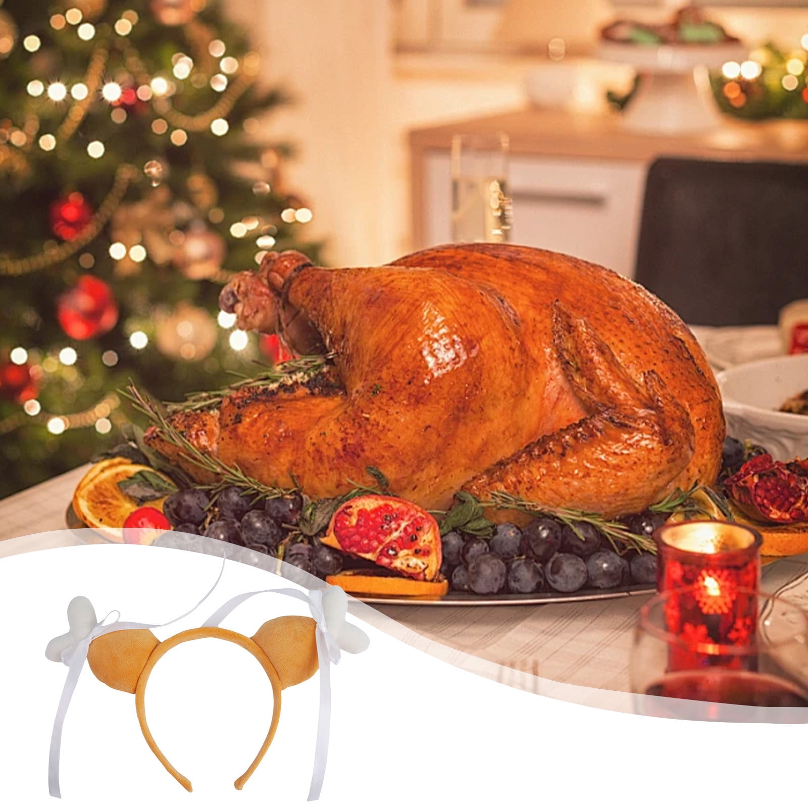 Guozer Turkey Leg Headband for Thanksgiving Celebration Photo Prop ...