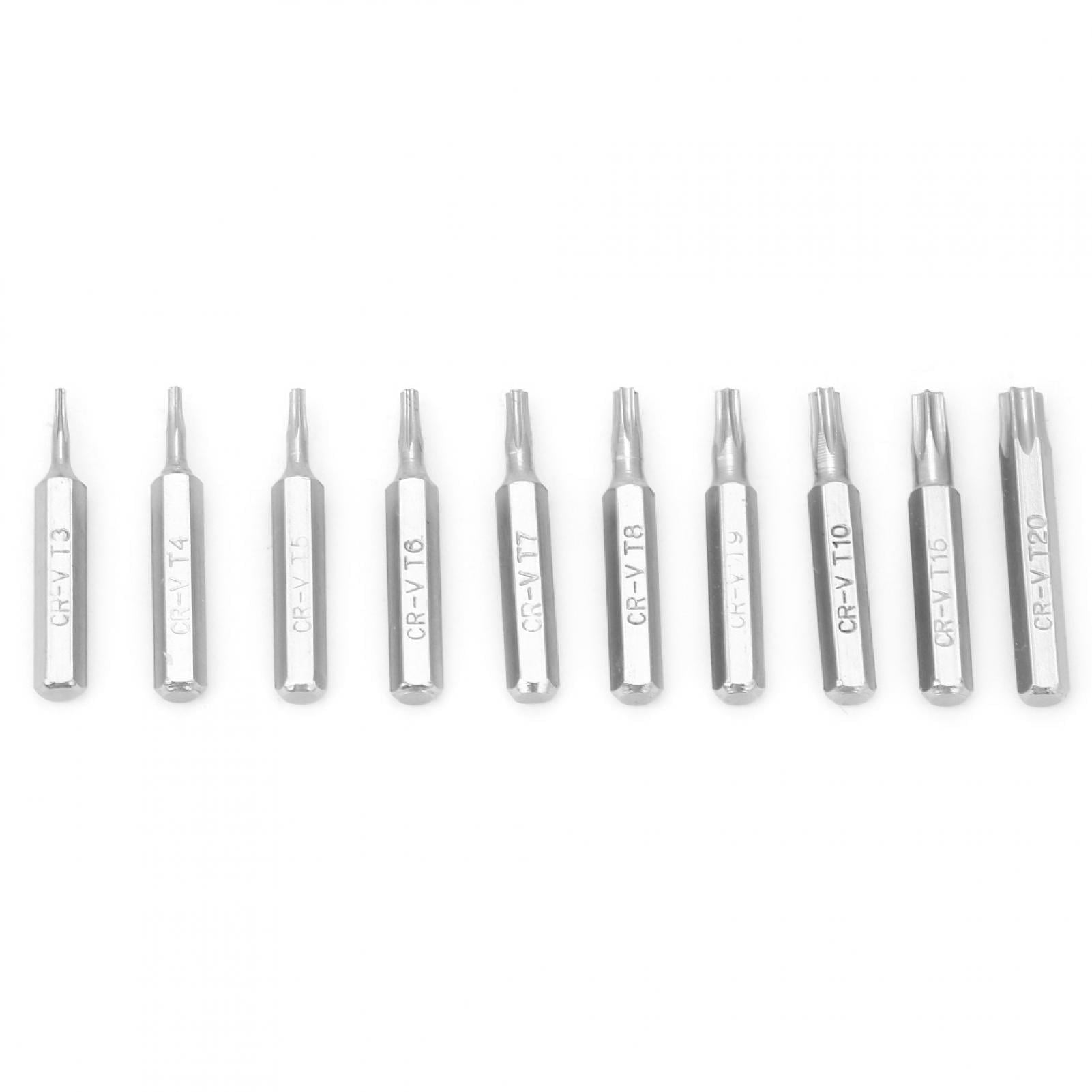 Gupbes 10PCS 4mm Shank Star Screwdriver Bits Set Repair Tools T3/T4/T5 ...