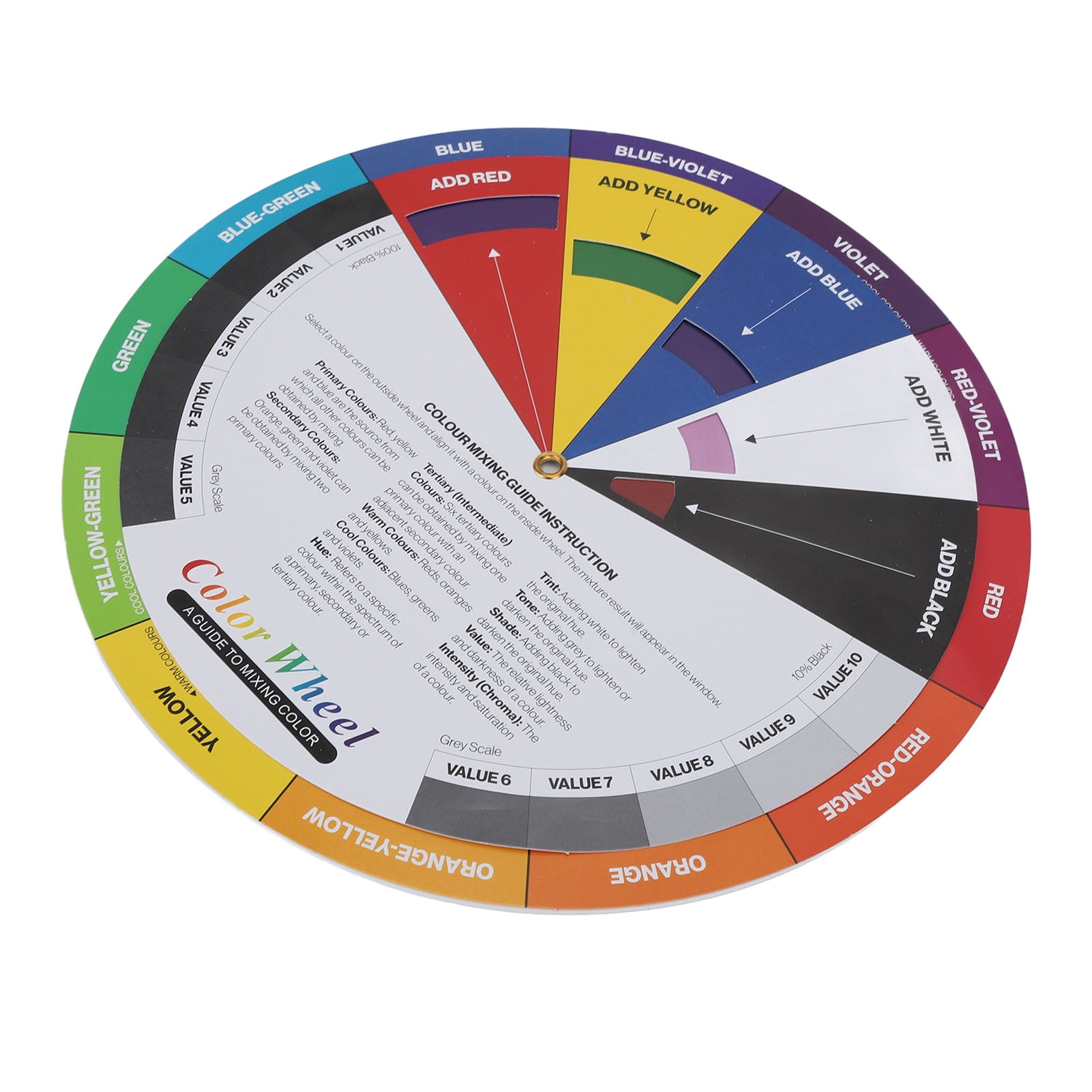 Gupbes Color Wheel Color Matching Identification Combination Color ...
