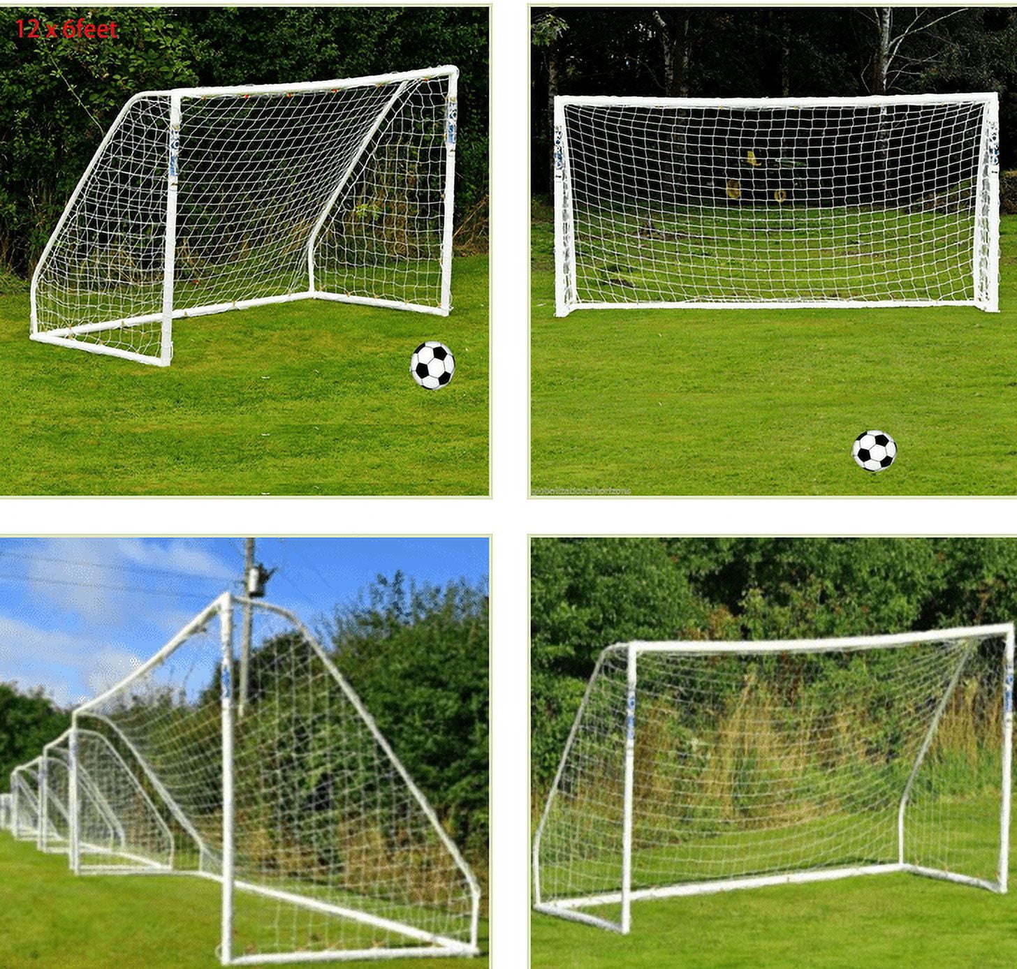TOPINCN Full Size Football Soccer Net Sports Replacement Soccer Goal ...