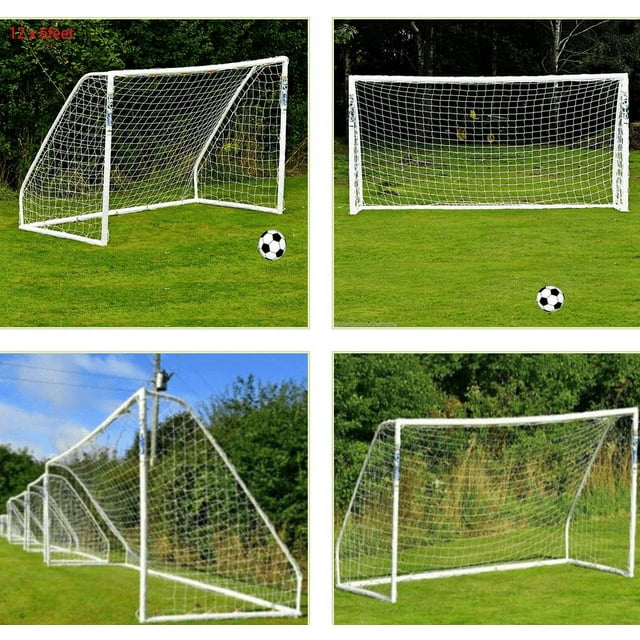 TOPINCN Full Size Football Soccer Net Sports Replacement Soccer Goal ...