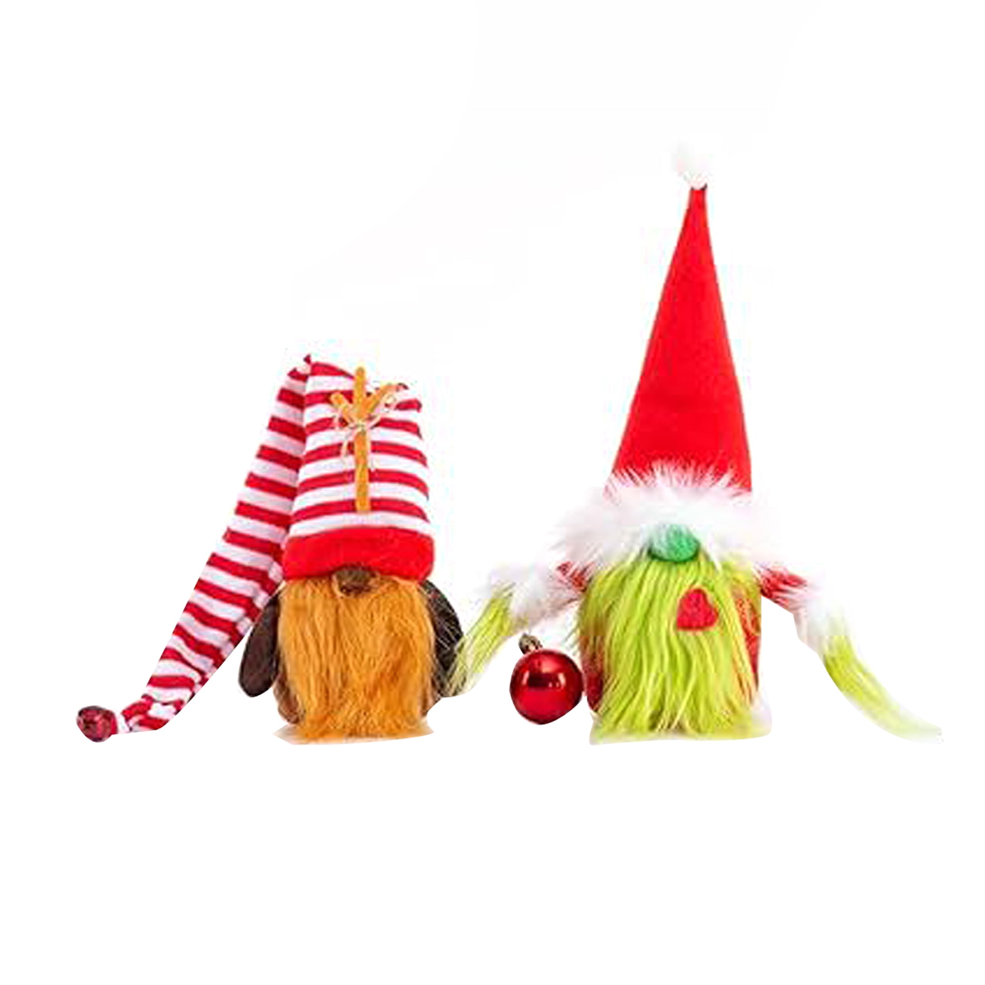 Gupgi Christmas Gnome Ornaments Cute Scandinavian Nisse Tiered Tray ...