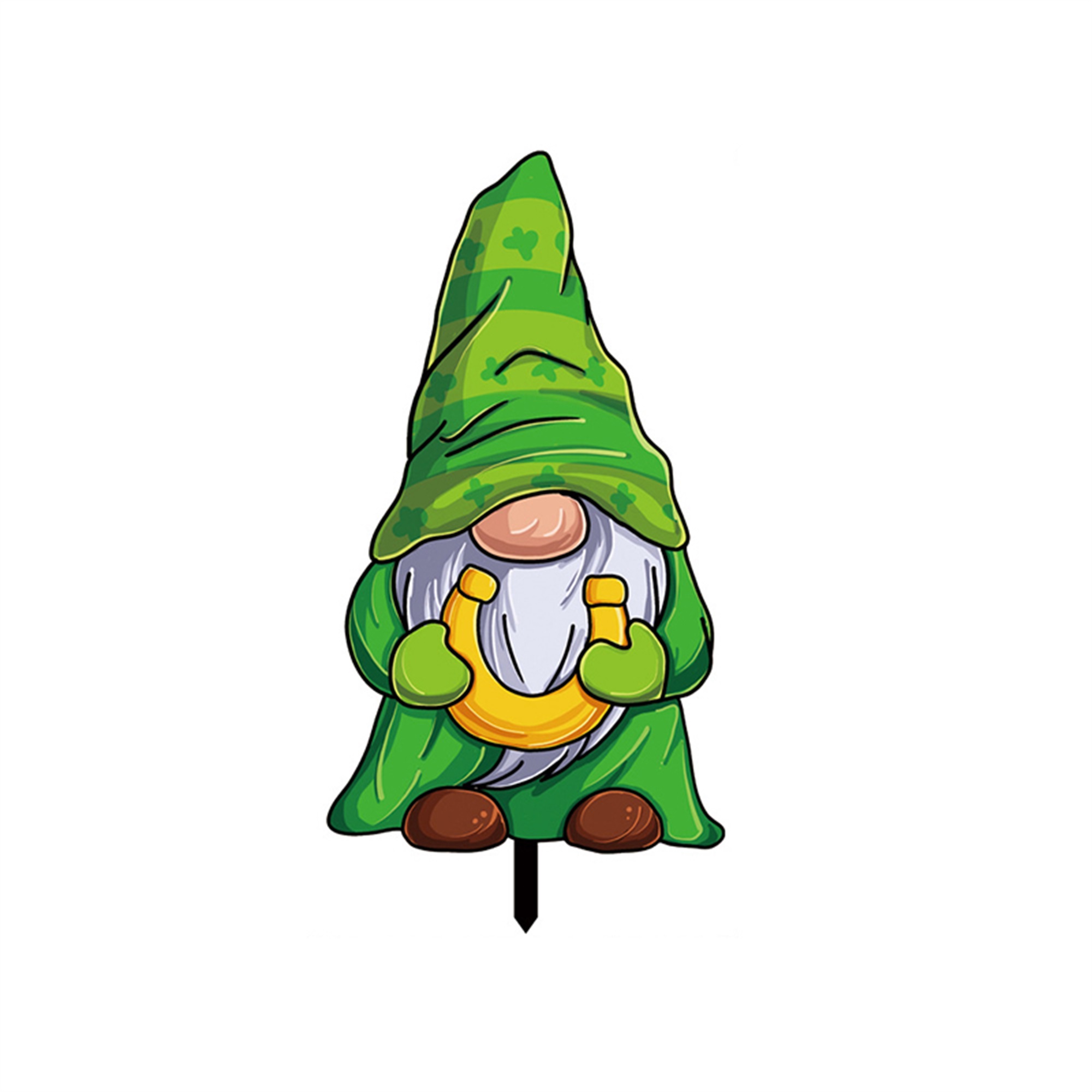 Gupgi Garden Stakes, Cute Old Man Yard Sign Acrylic Ground Insert ...