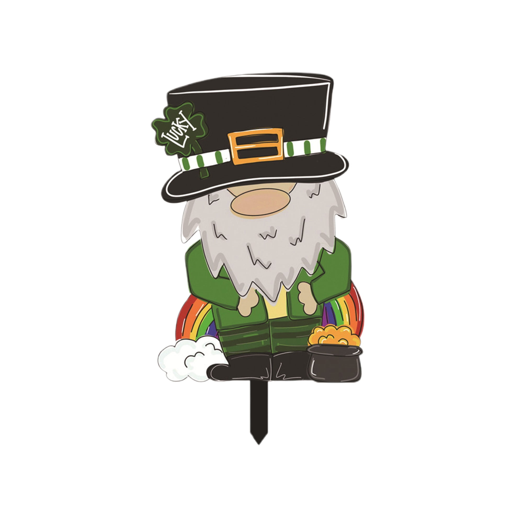 Gupgi Garden Stakes, Cute Old Man Yard Sign Acrylic Ground Insert ...