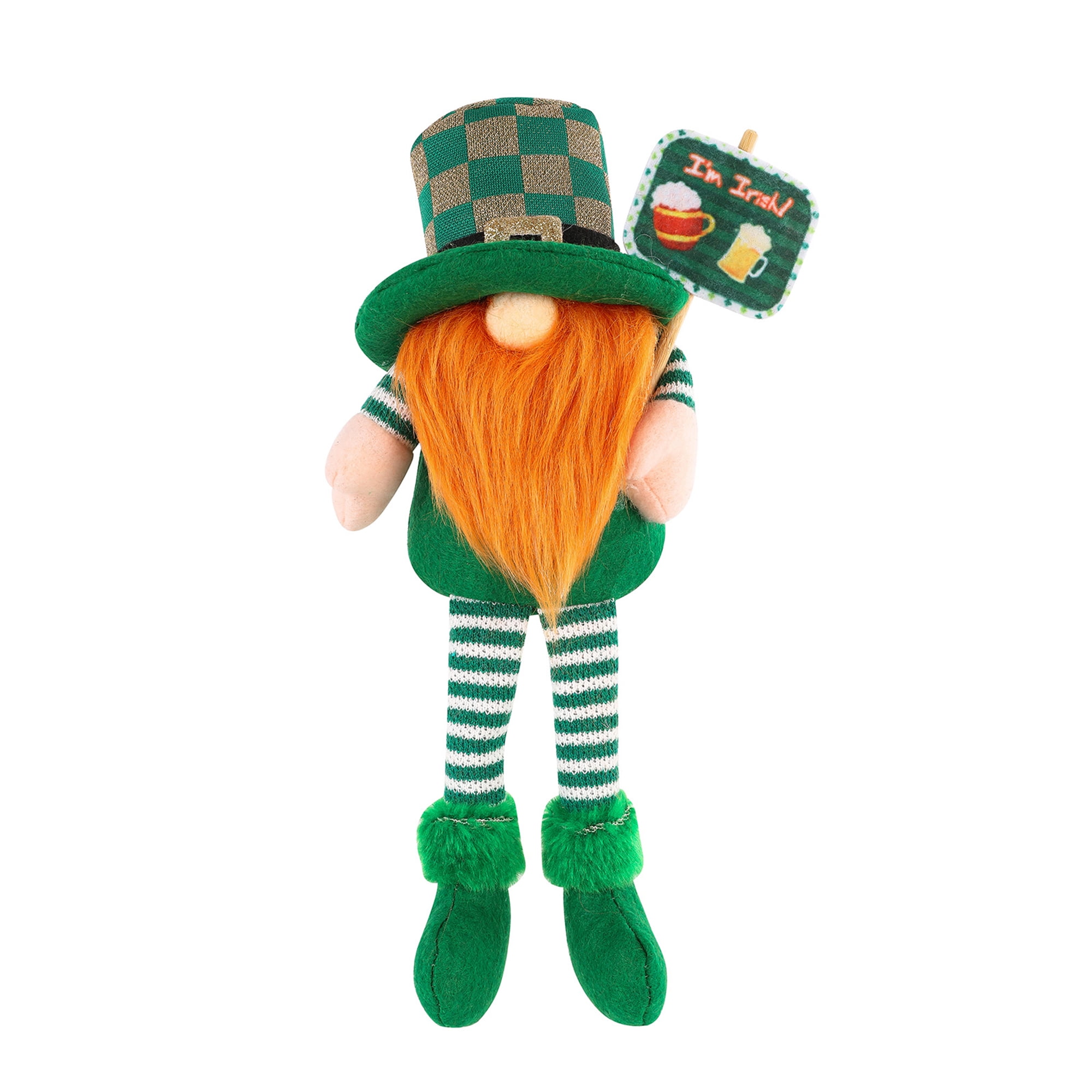 Gupgi Irish Gnome Decoration Cute Sitting Scandinavian Nisse Leprechaun ...