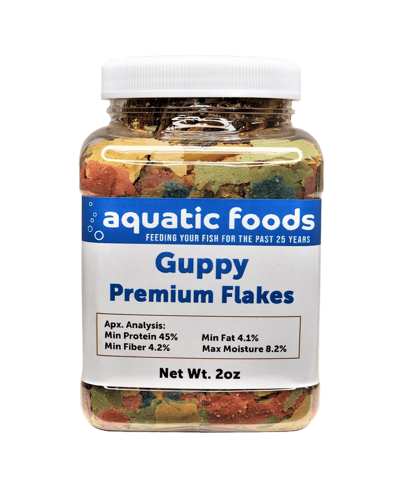 Guppy Premium Flake Mix for Guppies, All Tropicals. Aquatic Foods ...